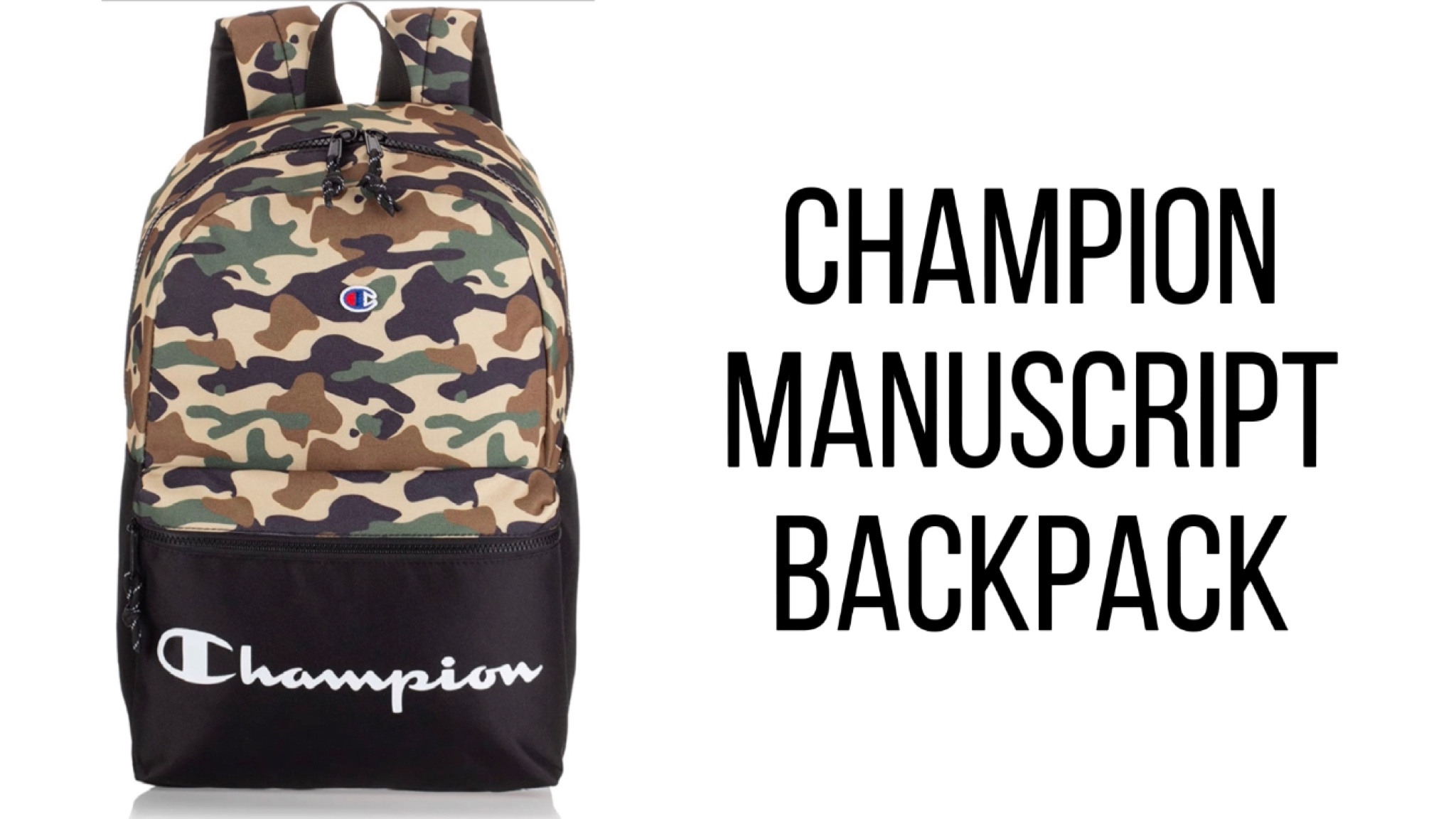 Watch Champion Manuscript Backpack on Amazon Live