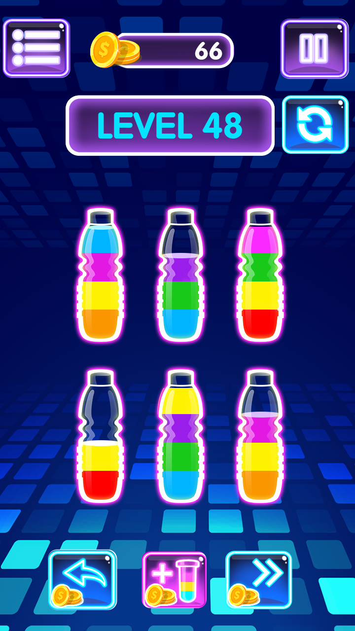 Neon Water Sort - Sort Them All Water Puzzle - App on Amazon Appstore