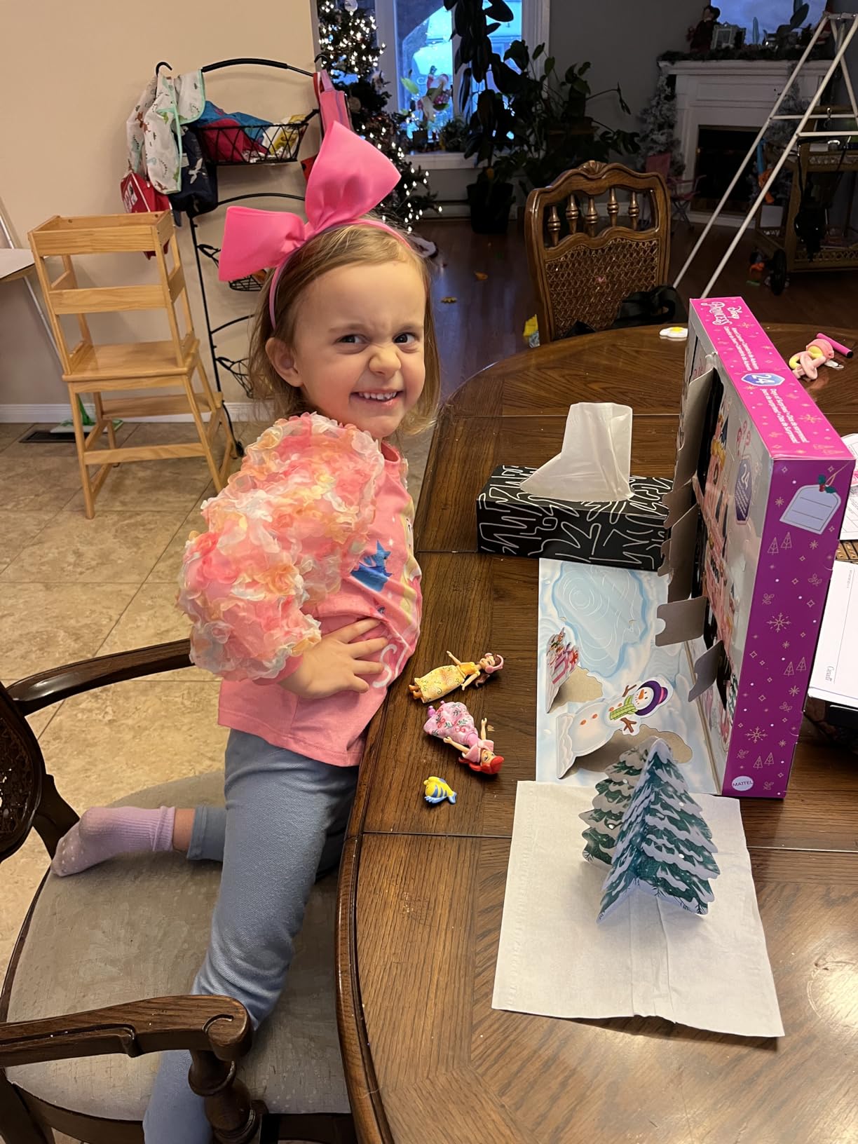 Mattel Disney Princess Advent Calendar, 24 Days of Surprises Include 4 ...