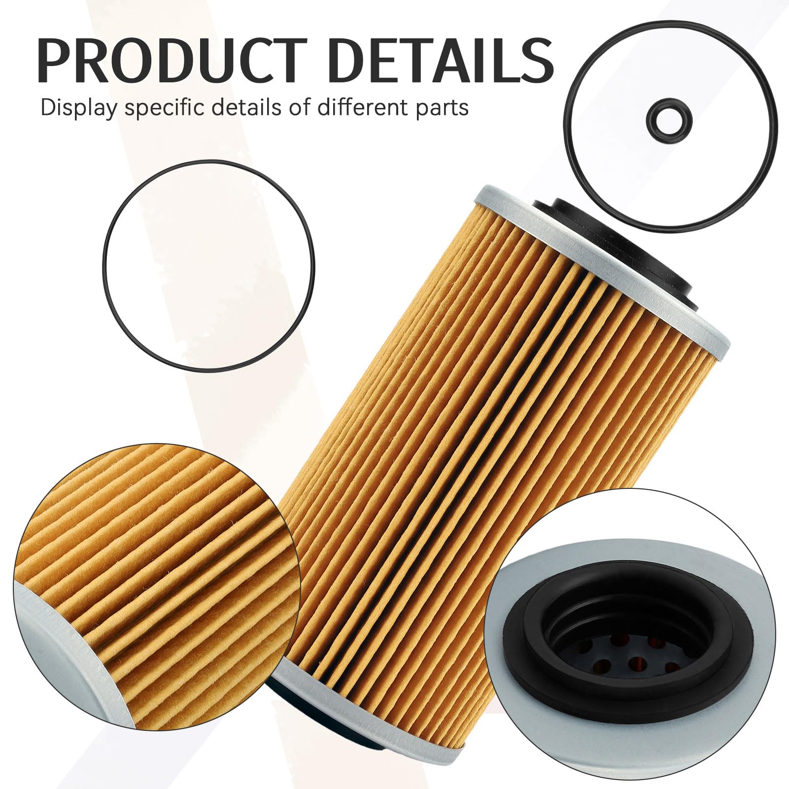 Snapklik.com : 420956741 Oil Filter & O-Ring Kit For Sea-Doo GTI GTS Se ...