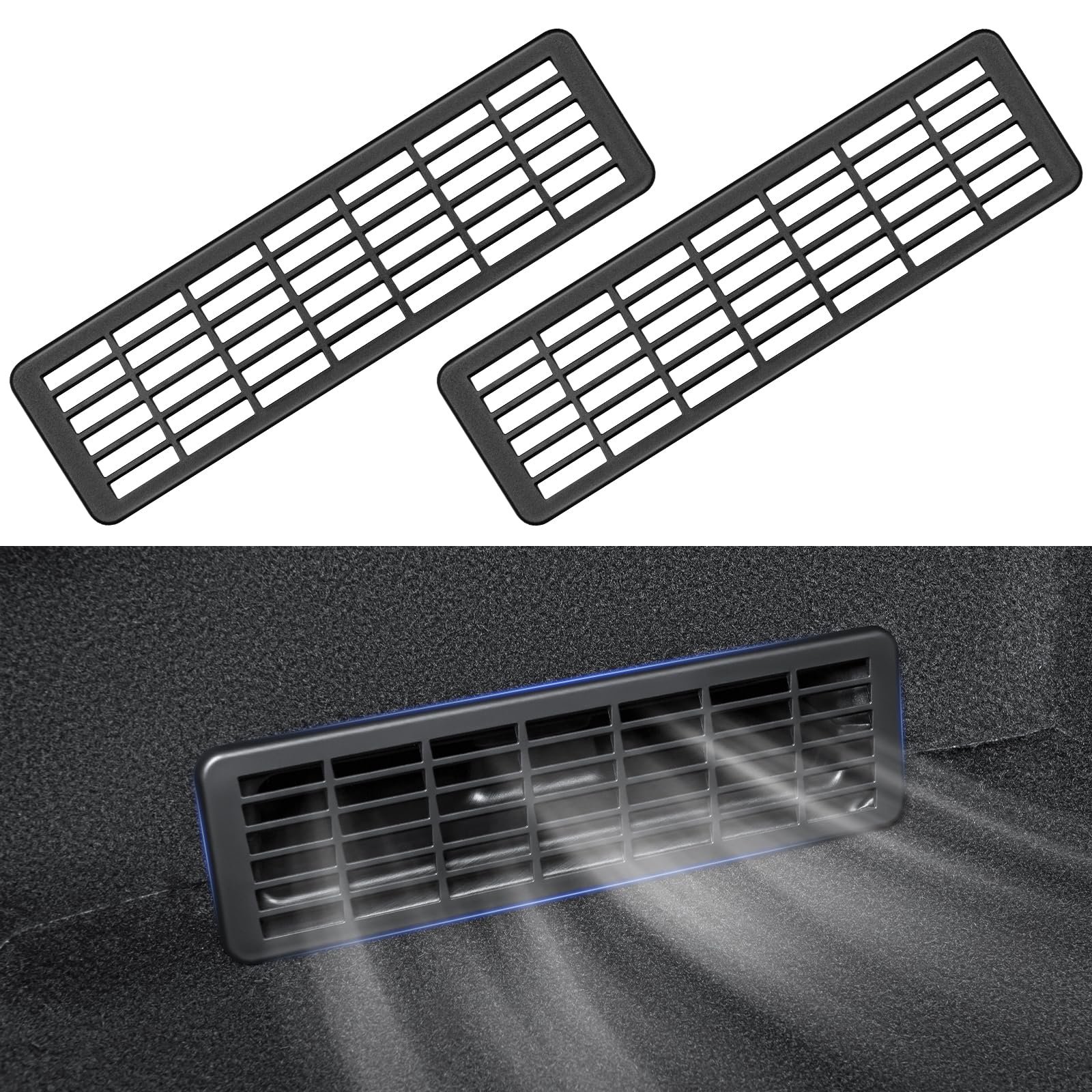 Kunist 2pcs New Model Y Juniper Backseat Floor Air Vent | Desertcart ...