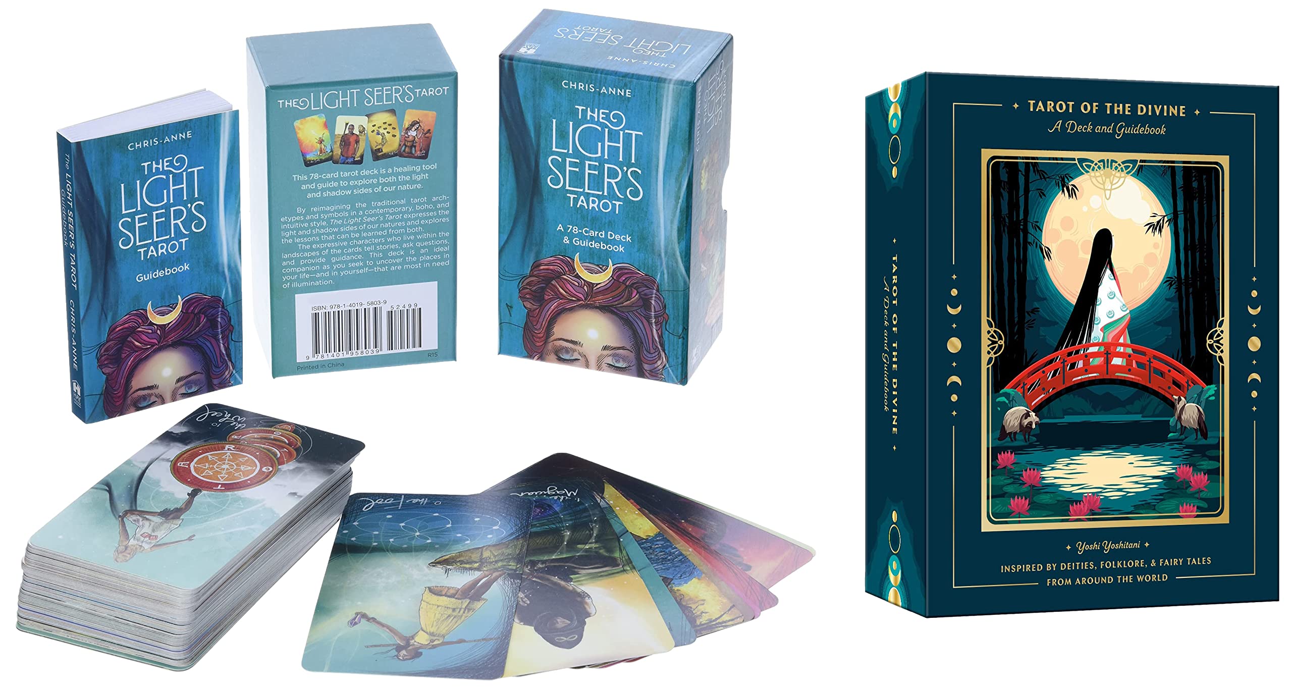 Buy LIGHT SEERS TAROT+TAROT OF THE DIVINE: A Deck and Guidebook ...