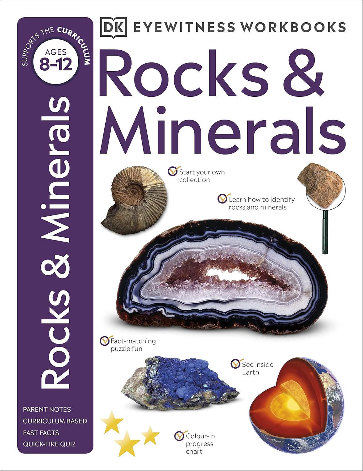 Rocks & Minerals (Eyewitness Workbook): DK: 9780241485927: Amazon.com ...