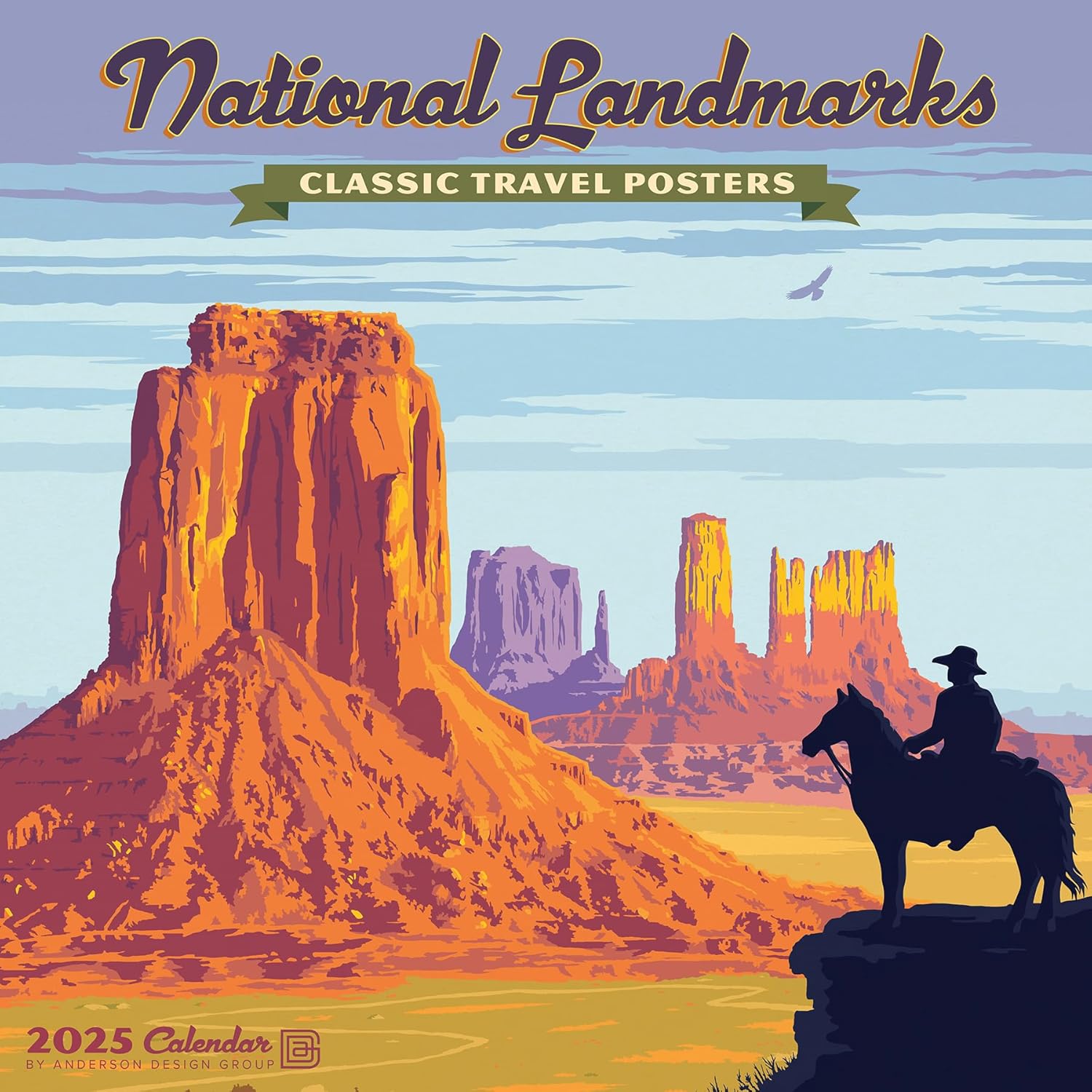 National Landmarks 2025 12" x 12" Wall Calendar: Anderson Design Group ...