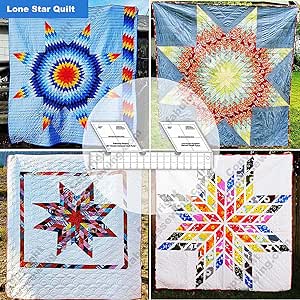 Amazon.com: Quilting Rulers - 60 Degree Double Strip Ruler, 60 Degree ...