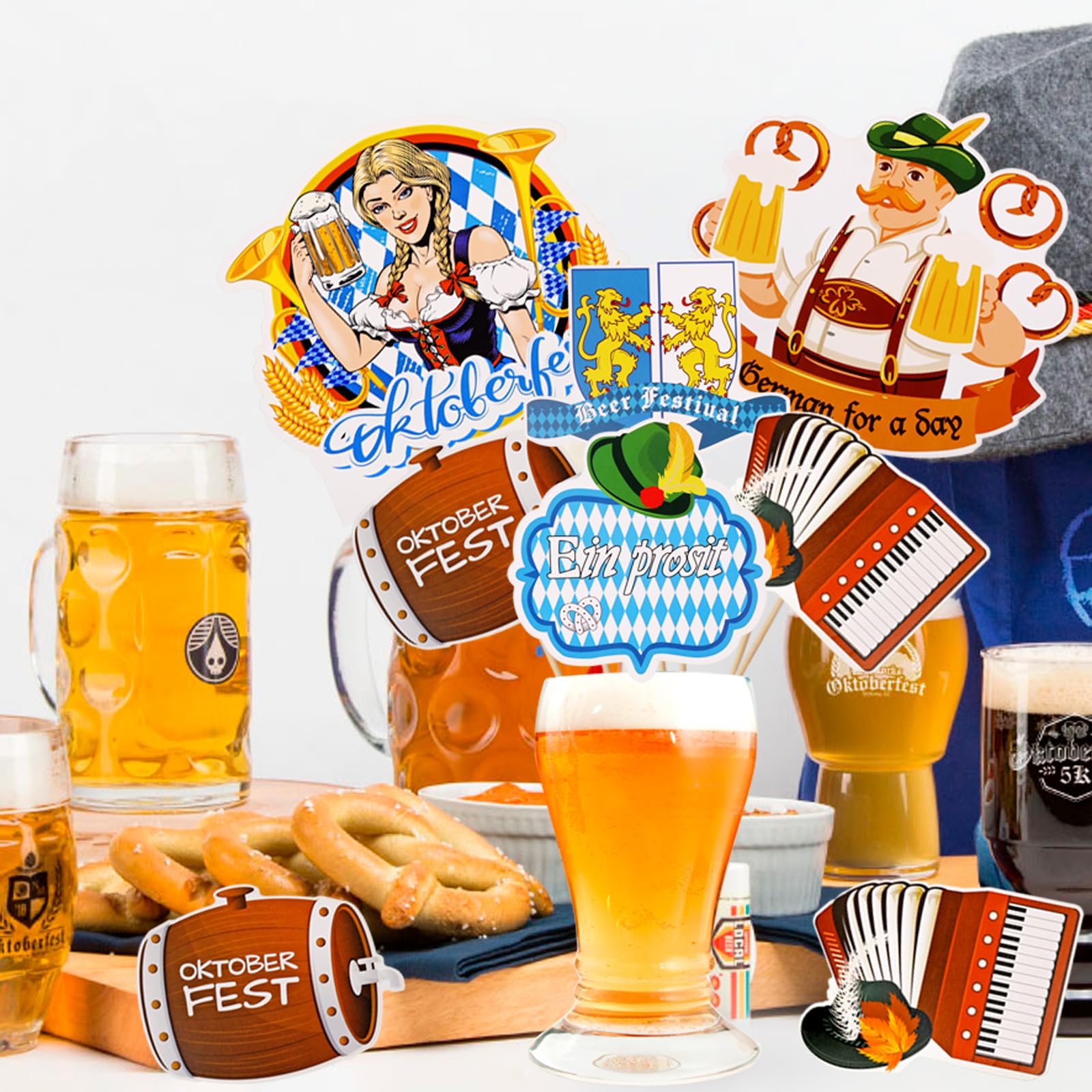 Beer Table Centerpieces