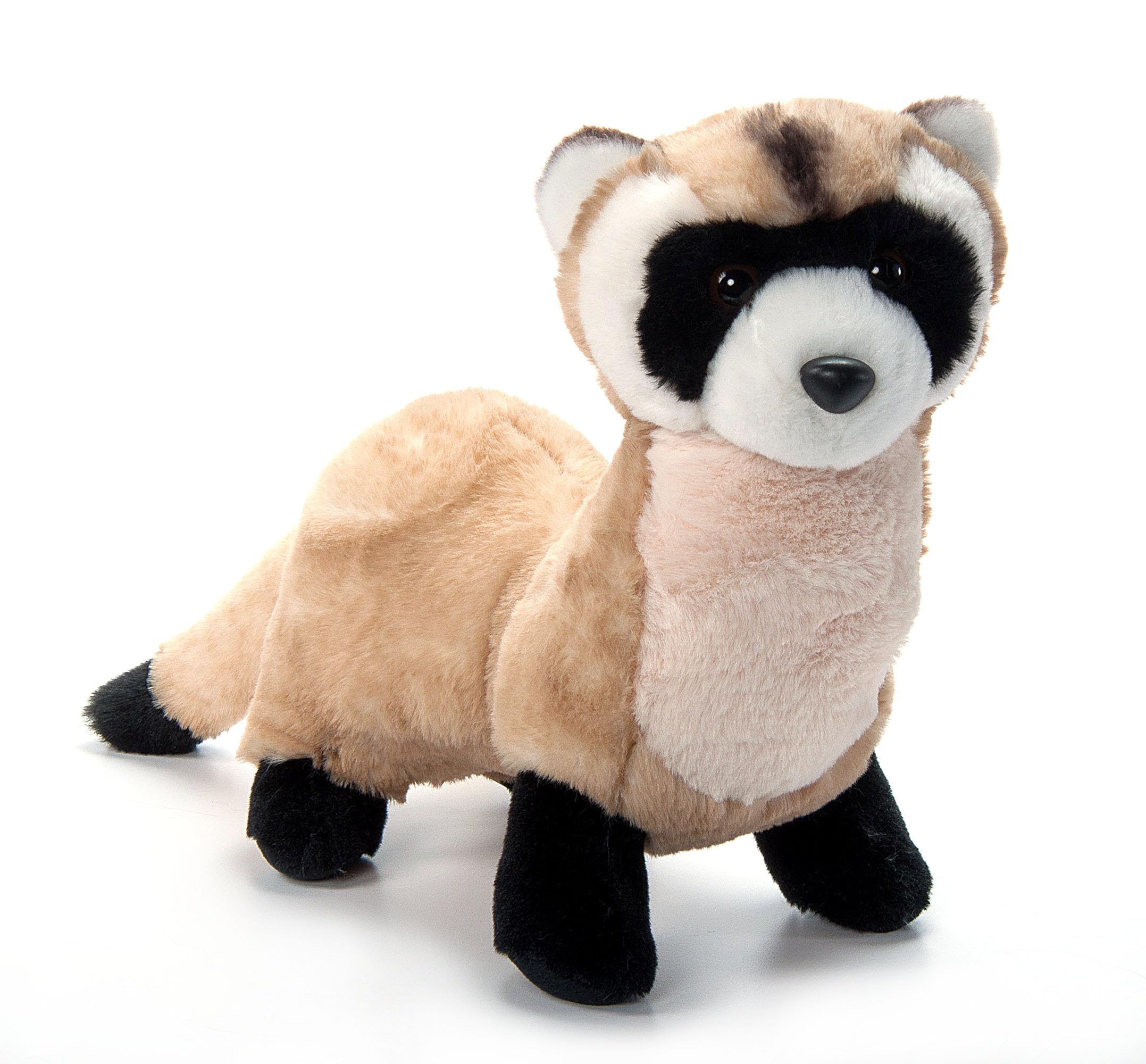 Amazon.com: The Petting Zoo Black-Footed Ferret Stuffed Animal Plushie ...