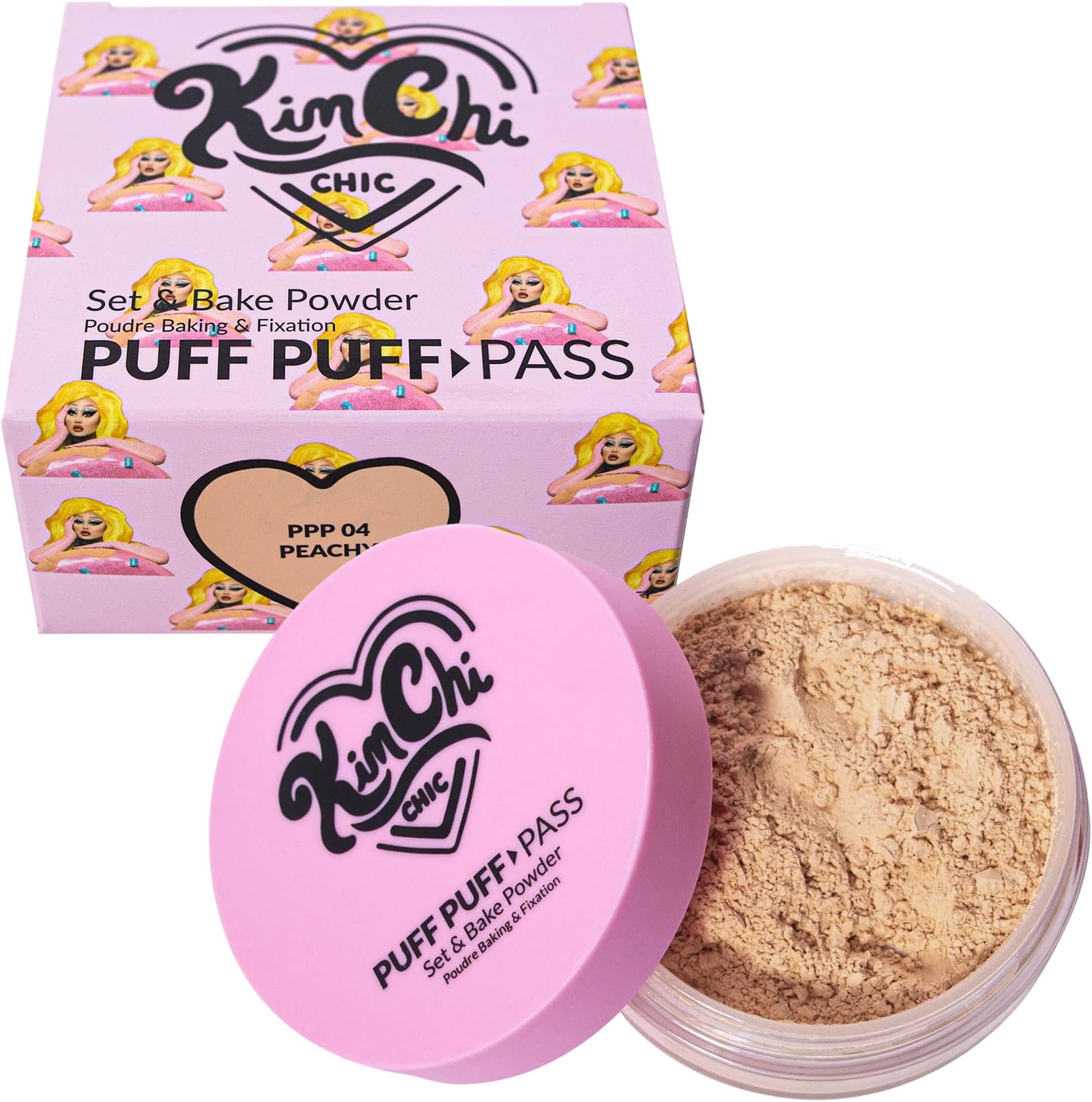 Amazon.com: Kimchi Chic Beauty Puff Puff Pass Set and Bake Setting ...