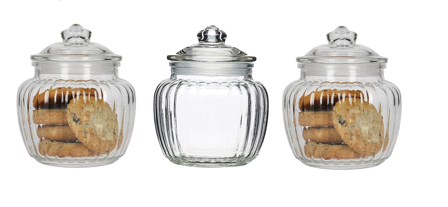 ARUZEN 600 Ml Glass Jar With Air Tight Lid For Herbs Jar Jam Jar aruzen-600-ml-glass-jar-with-air-tight-lid-for-herbs-jar-jam-jar