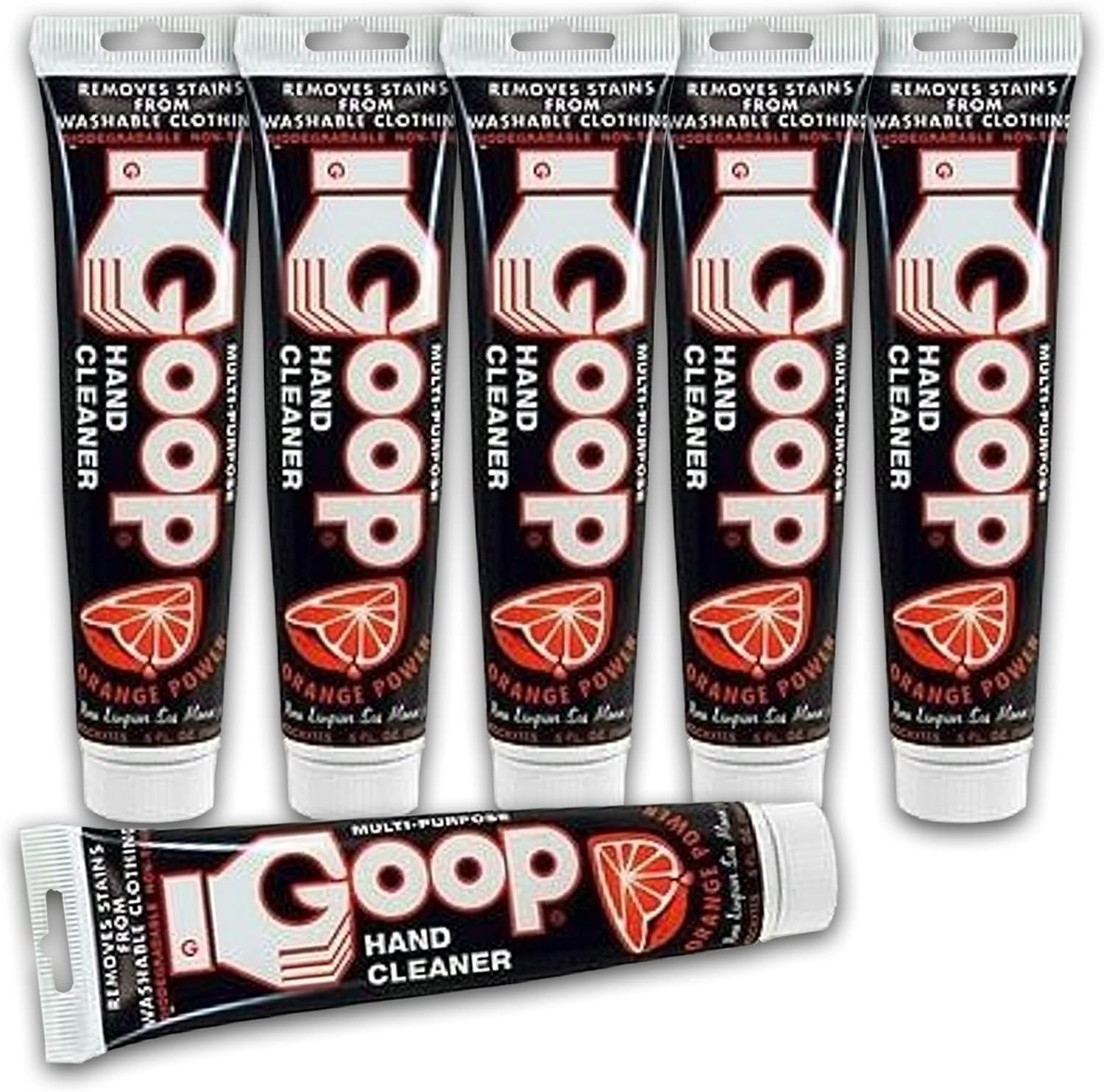 Amazon.com: Orange Goop Hand Cleaner and Laundry Stain Lifter Remover 5 ...
