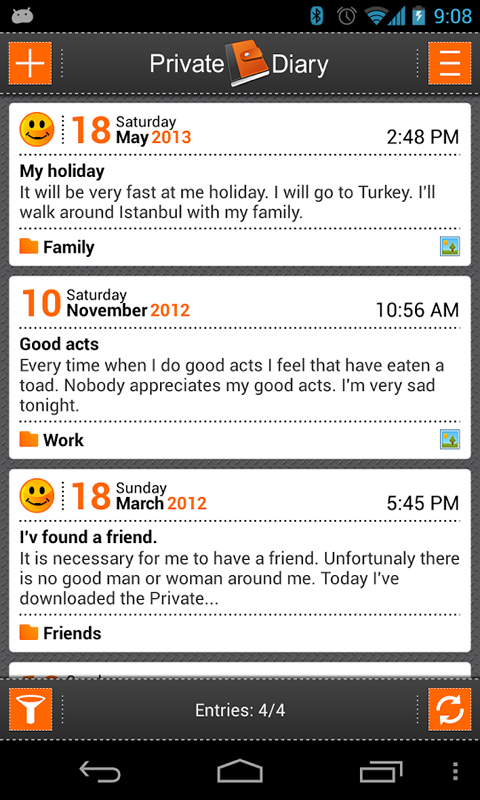 Private DIARY Free - App on Amazon Appstore