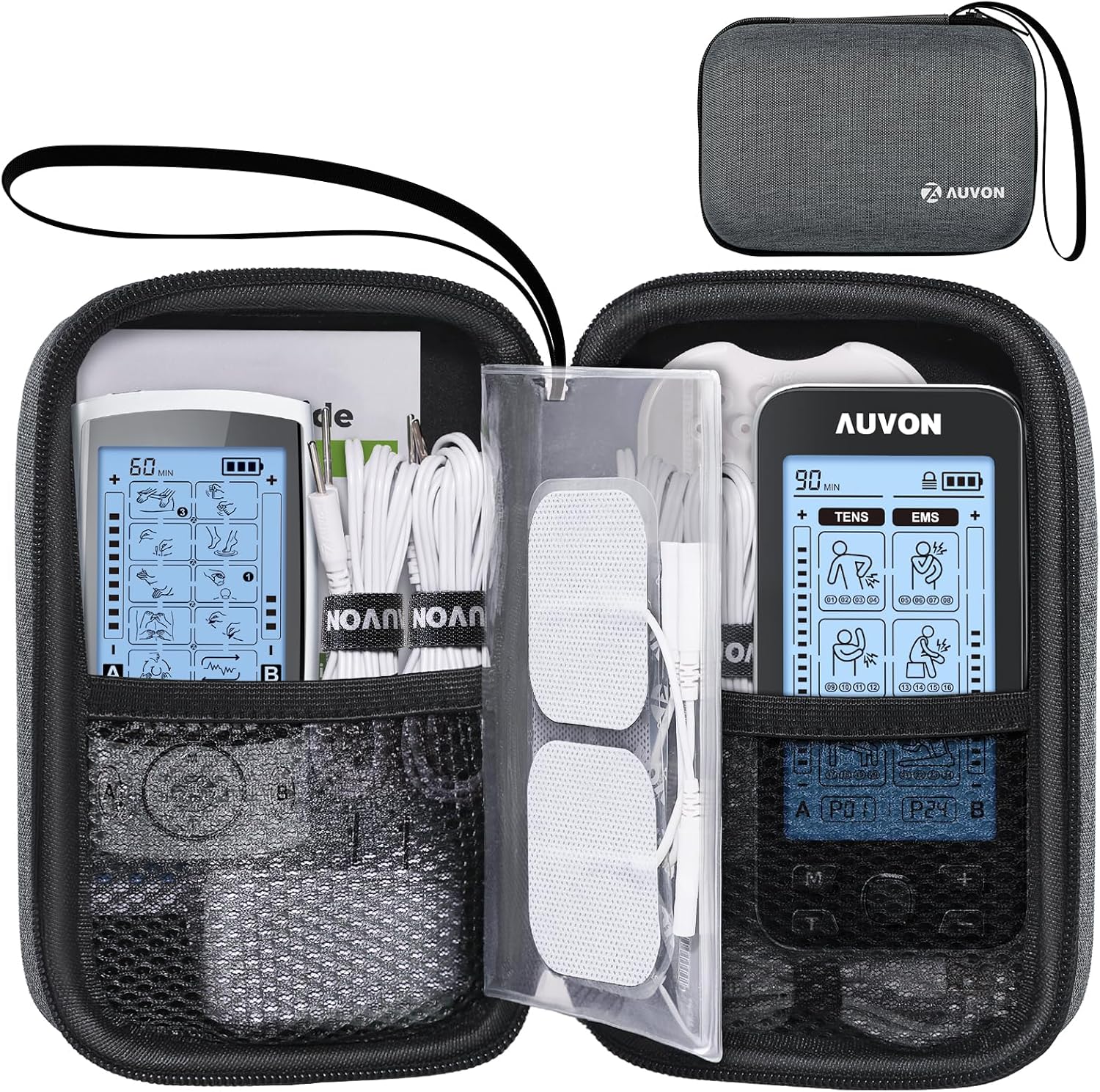 Amazon.com: AUVON Professional Hard EVA Travel Case with a Sealed Bag ...