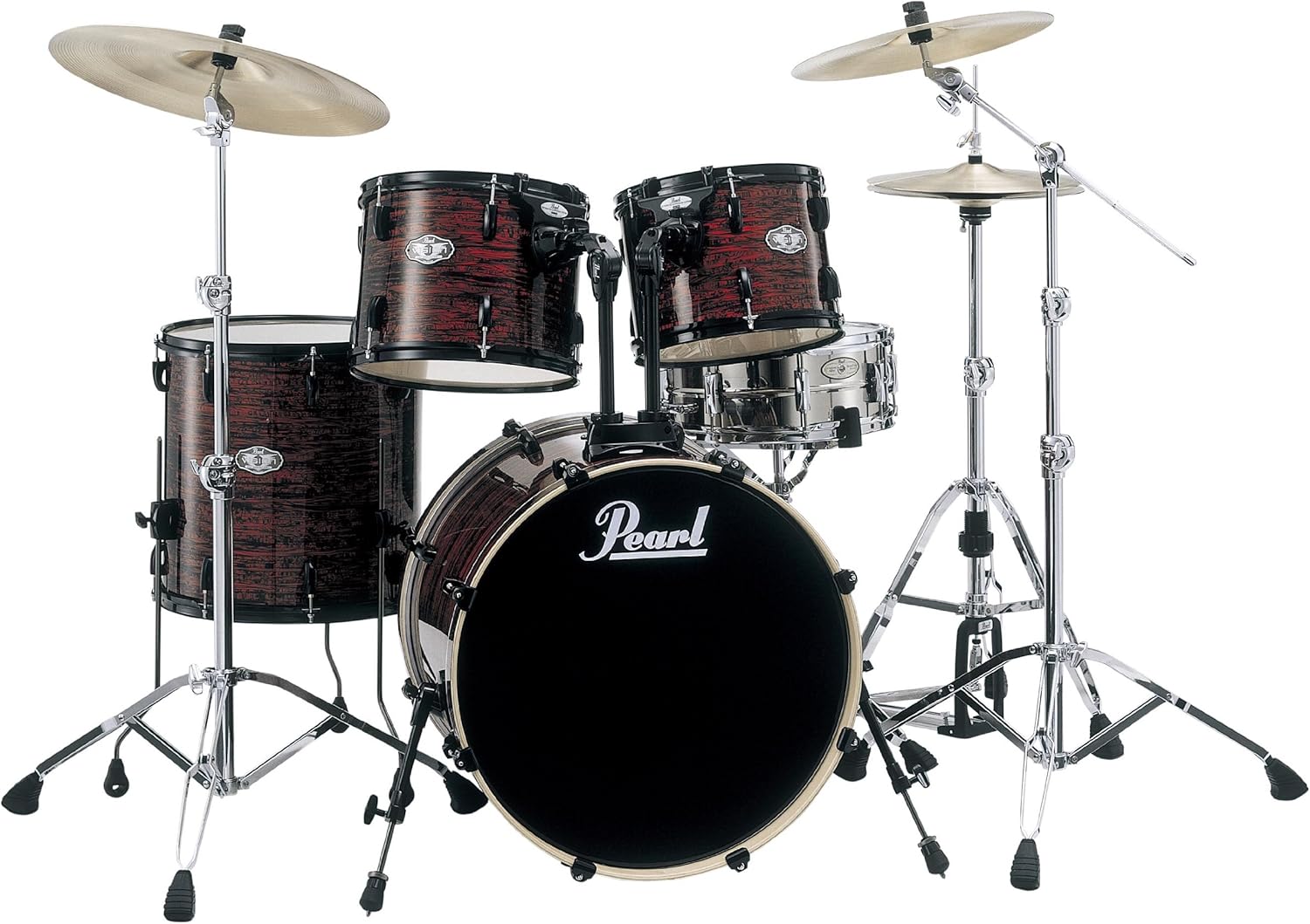 Amazon.com: Pearl Vision VSX925S/B436 Drum Kit, Strata Red (Cymbals Not ...
