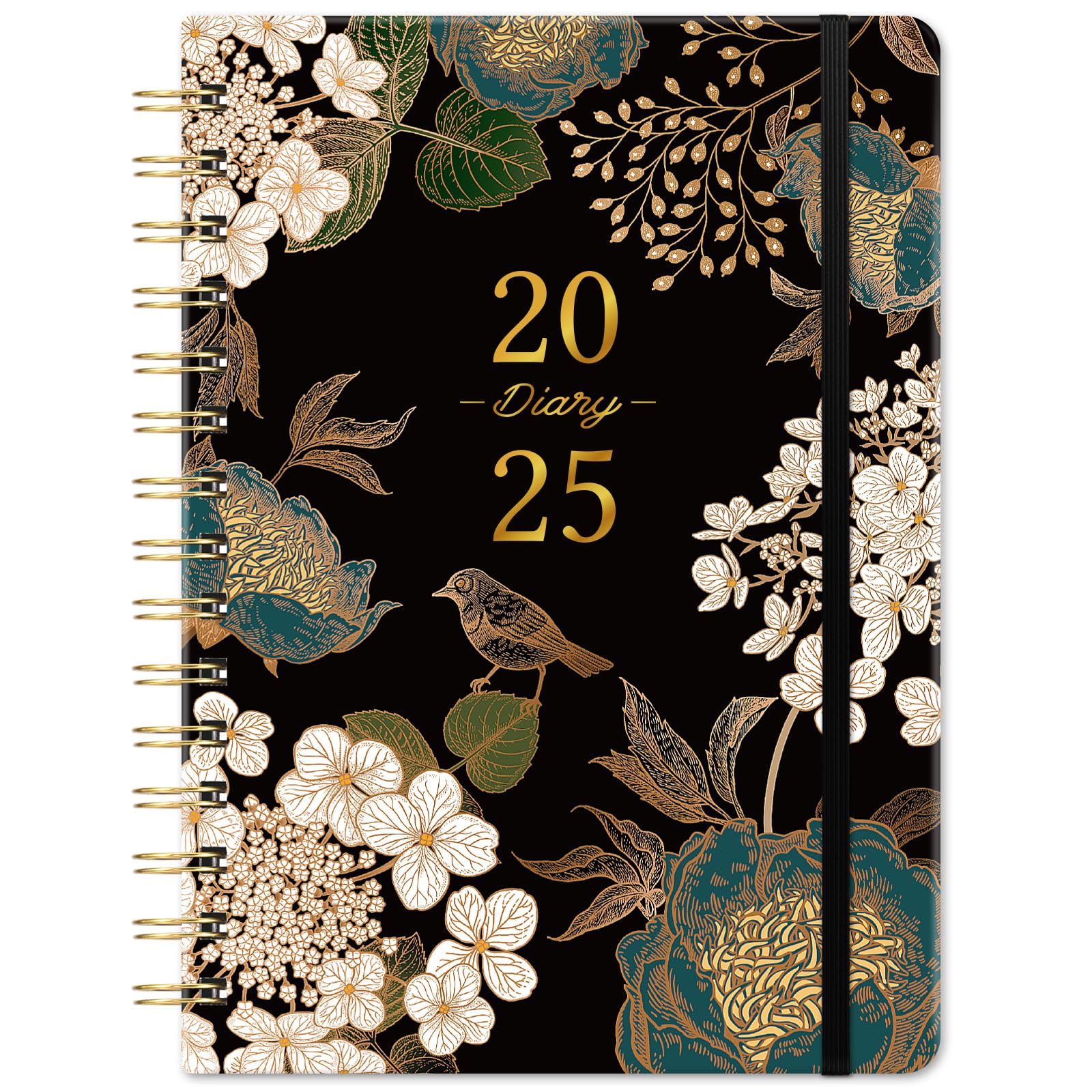 Buy Diary 2025 - A5 Week to View Diary 2025, Jan.2025 - Dec.2025, Twin ...