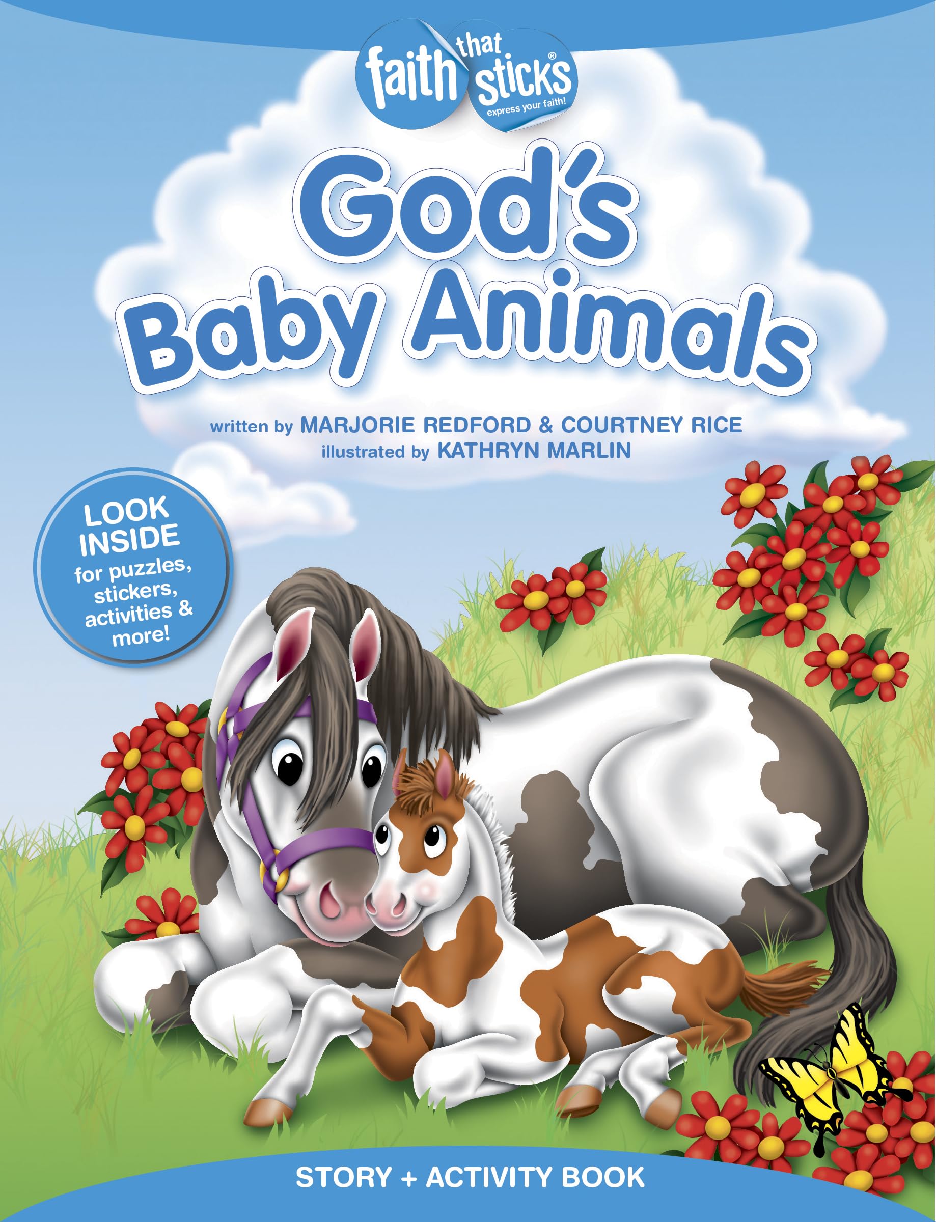 Amazon.com: God's Baby Animals Story + Activity Book (Faith That Sticks ...