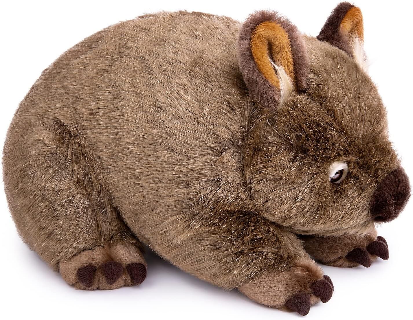Lifelike Wombat Stuffed Animal-Brown 12" Realistic Wombat Stuffed ...