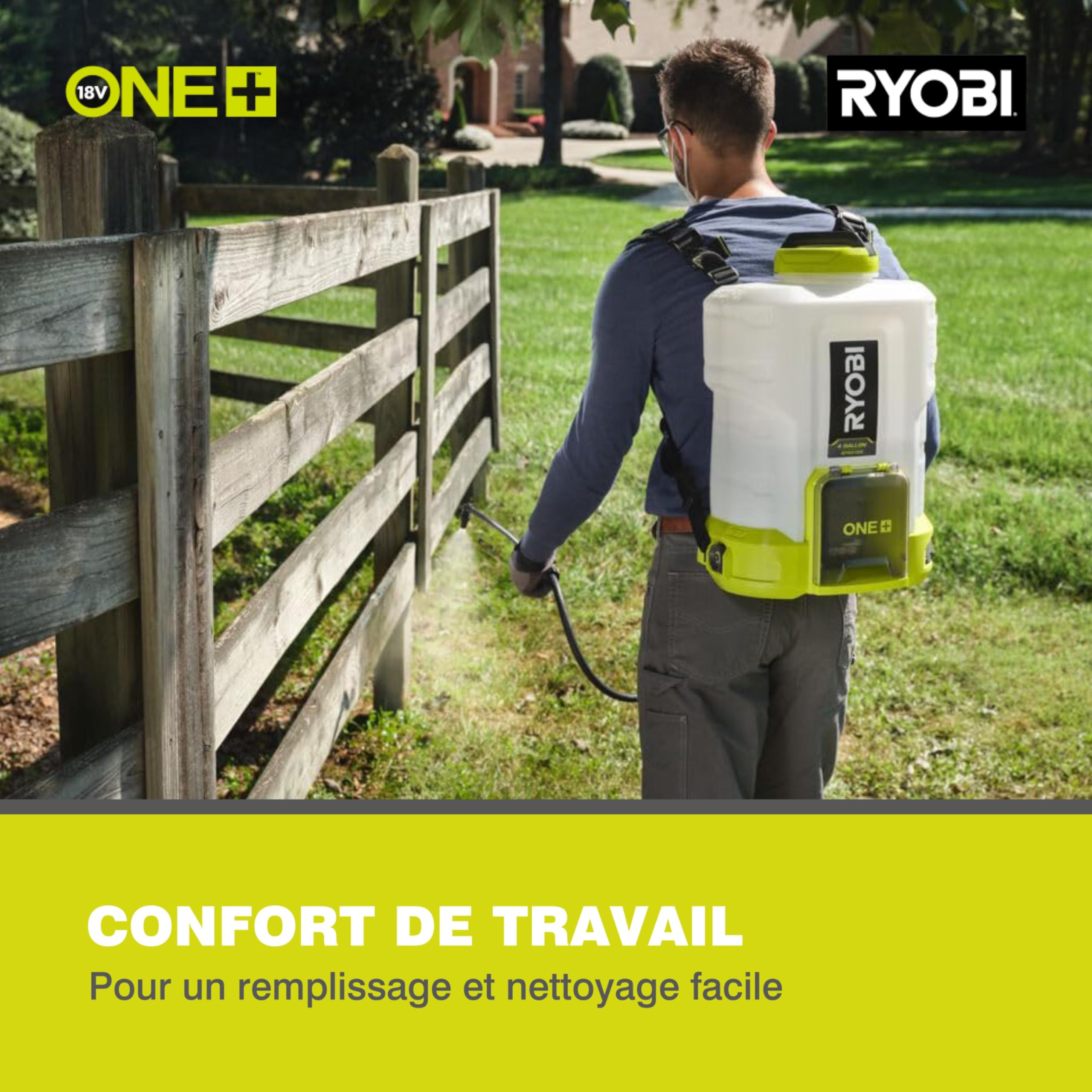 Ryobi Backpack Weed Sprayer Ryobi RY18BPSA 0 18V ONE+ Cordless