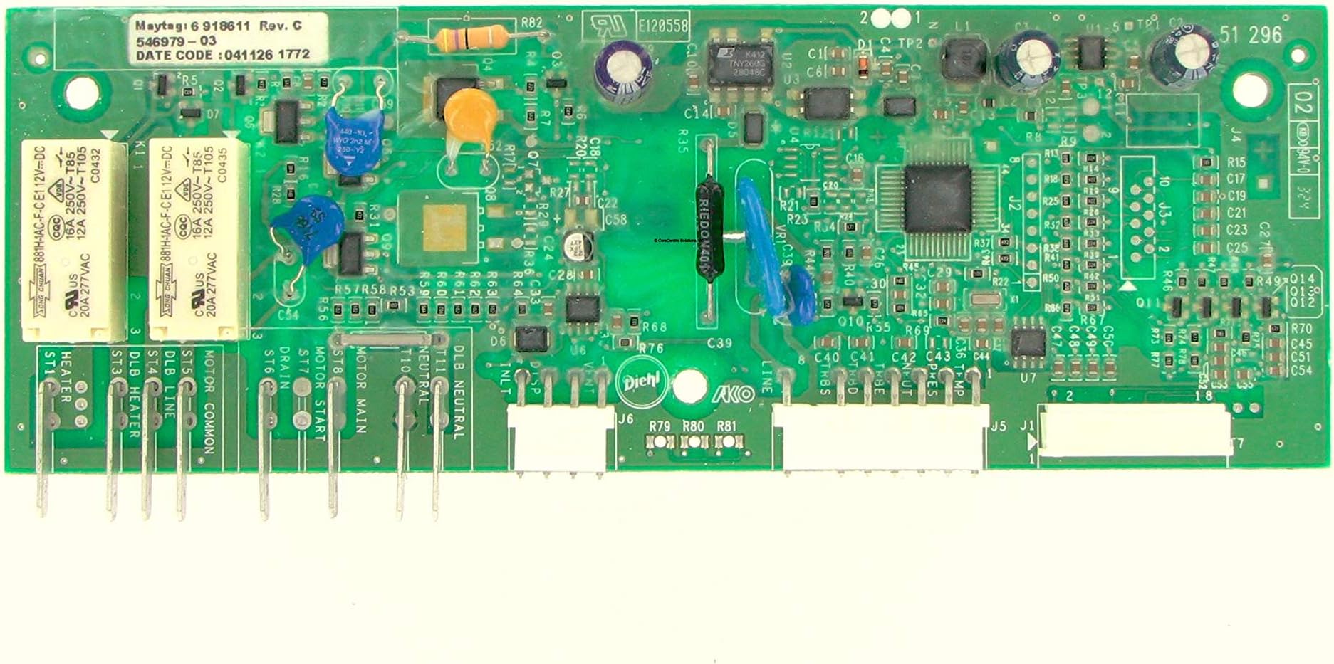 Amazon.com: W11460962 User Interface Panel - Compatible With Whirlpool ...
