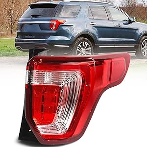Amazon.com: VLINCAR Tail Light Assembly Compatible with Ford Explorer ...