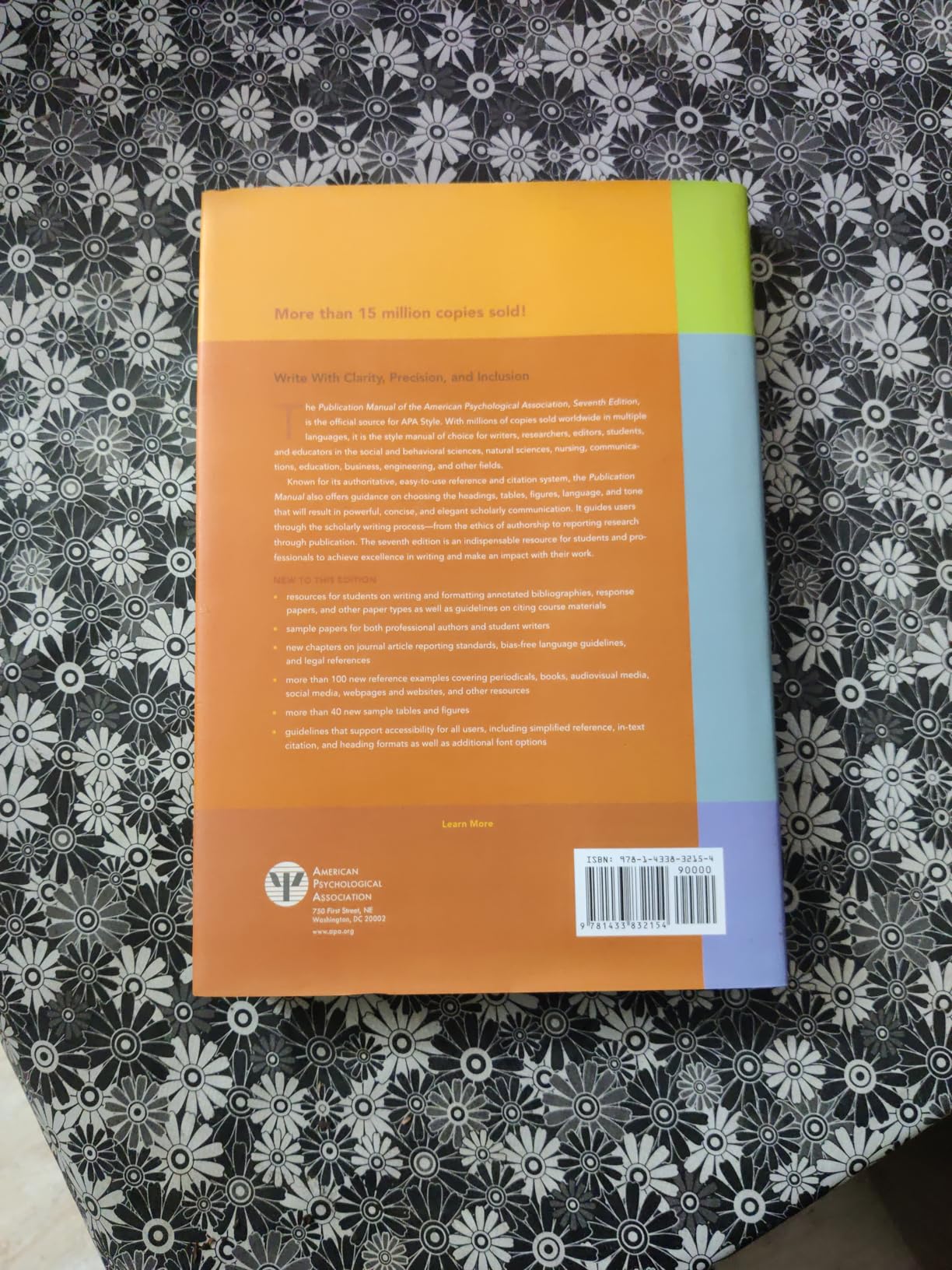 Buy Publication Manual of the American Psychological Association: 7th ...