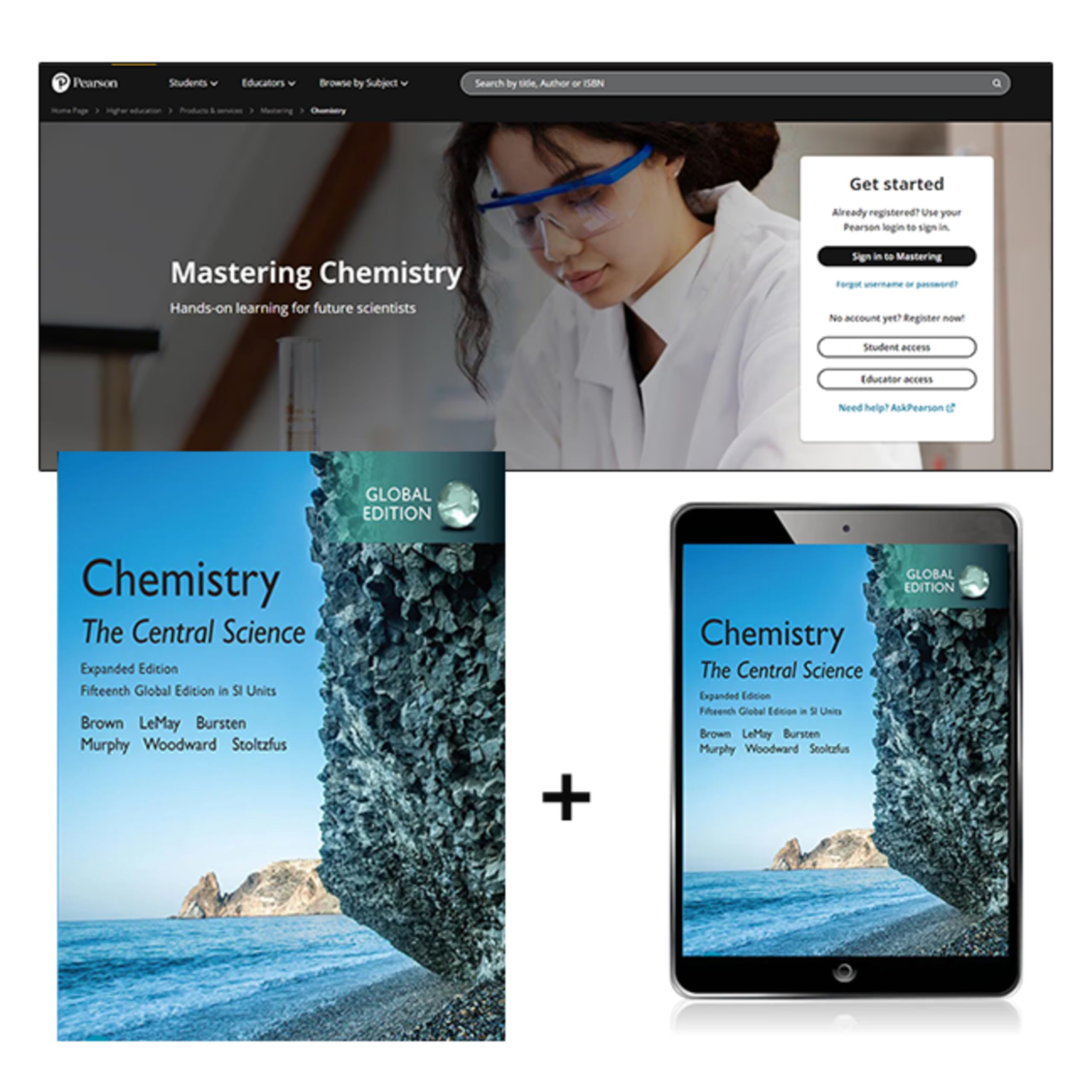 Chemistry: The Central Science plus Pearson Mastering Chemistry with ...