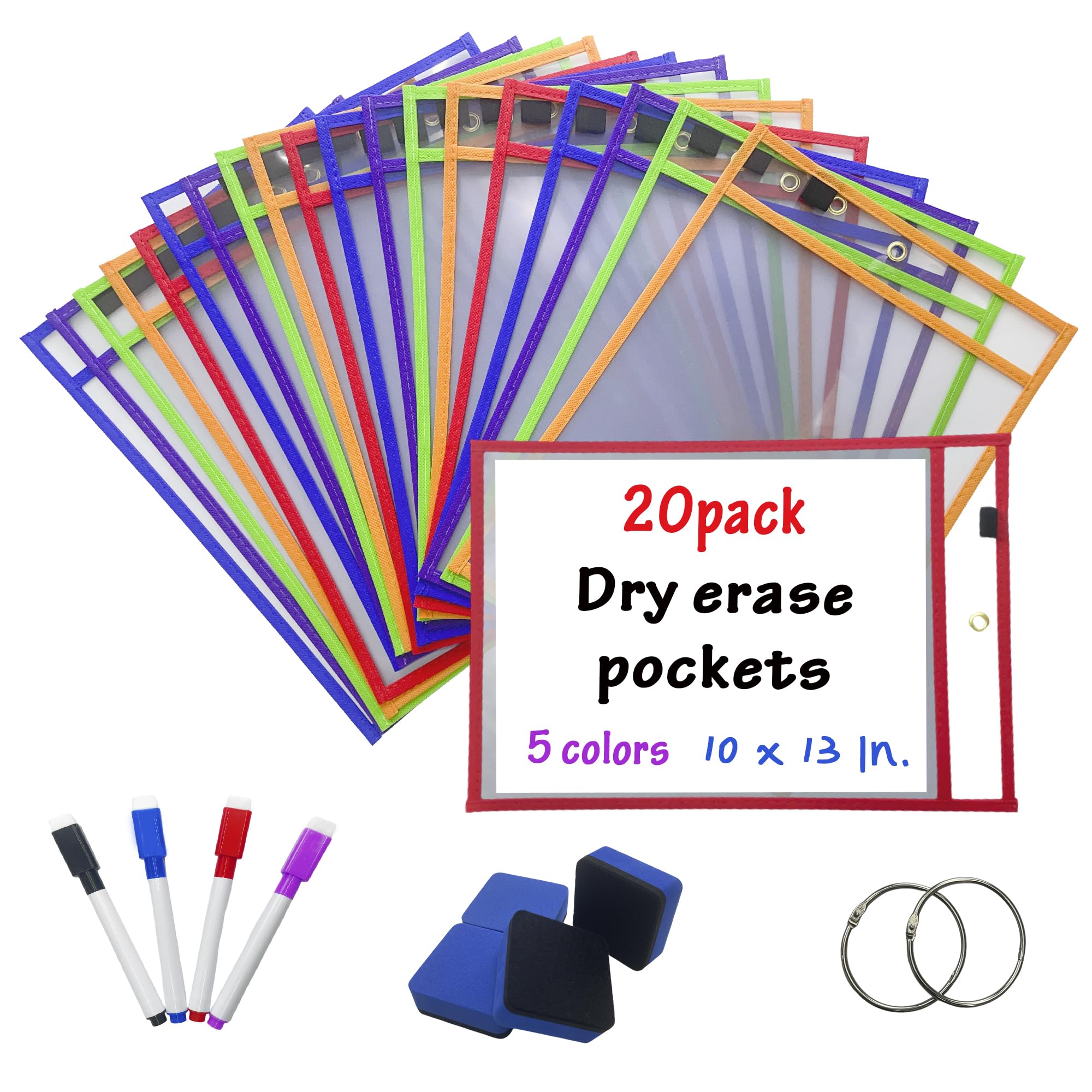 Amazon.com : Artimiki 10 x 13 Inches Heavy-Duty Document Holders ...