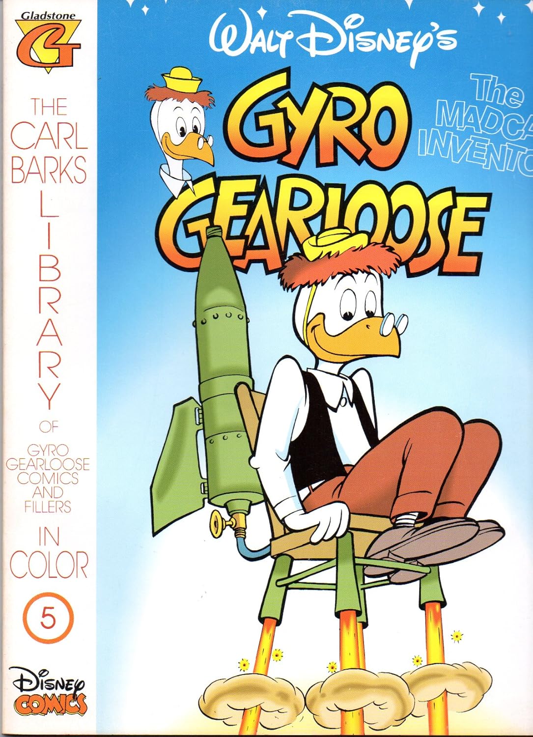 Amazon.com: Walt Disneys Gyro Gearloose The Madcap Inventor (The Carl ...