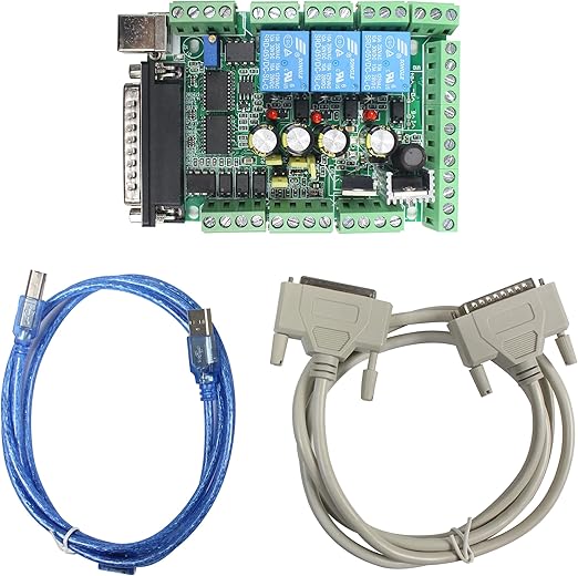 Amazon.com: CNCTOPBAOS 5 Axis Mach3 Motion Control Card,CNC Stepper Motor Driver Controller ...