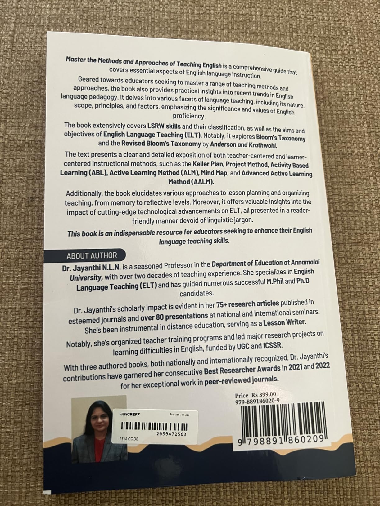 Buy Master the Methods and Approaches of Teaching English : A Handbook ...