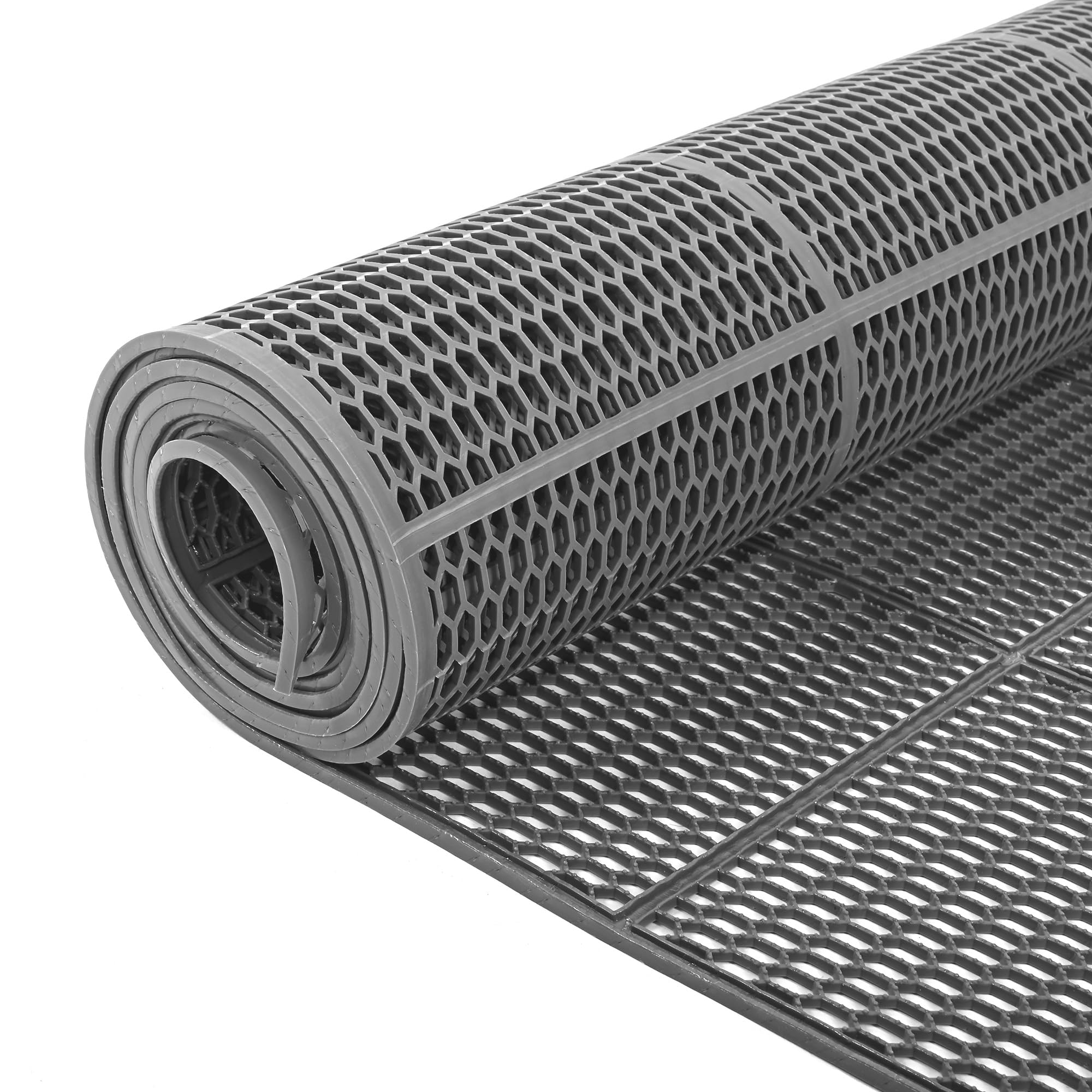 Amazon.com: tonchean 3x10Ft PVC Sheet Drainage Floor Mat Non-Slip Floor ...