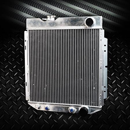 Amazon.com: 62mm Aluminum Racing Radiator Replacement For FORD MUSTANG ...
