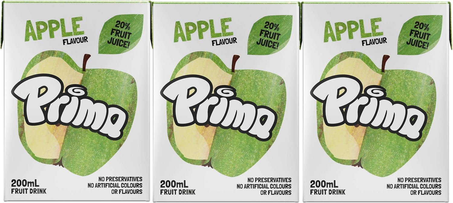 Prima Apple Fruit Drink 200 ml (Pack of 6) : Amazon.com.au: Pantry Food ...