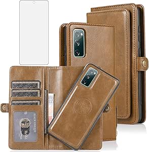 Amazon.com: Asuwish Phone Case for Samsung Galaxy S20 FE Gaxaly S 20 FE 5G UW 6.5 inch Wallet ...