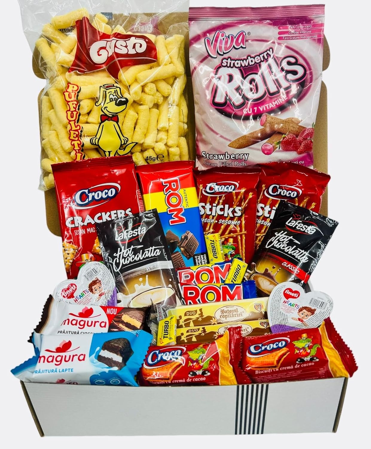 A Taste of Romanian Sweets Gift Box with a Selection of The Best ...