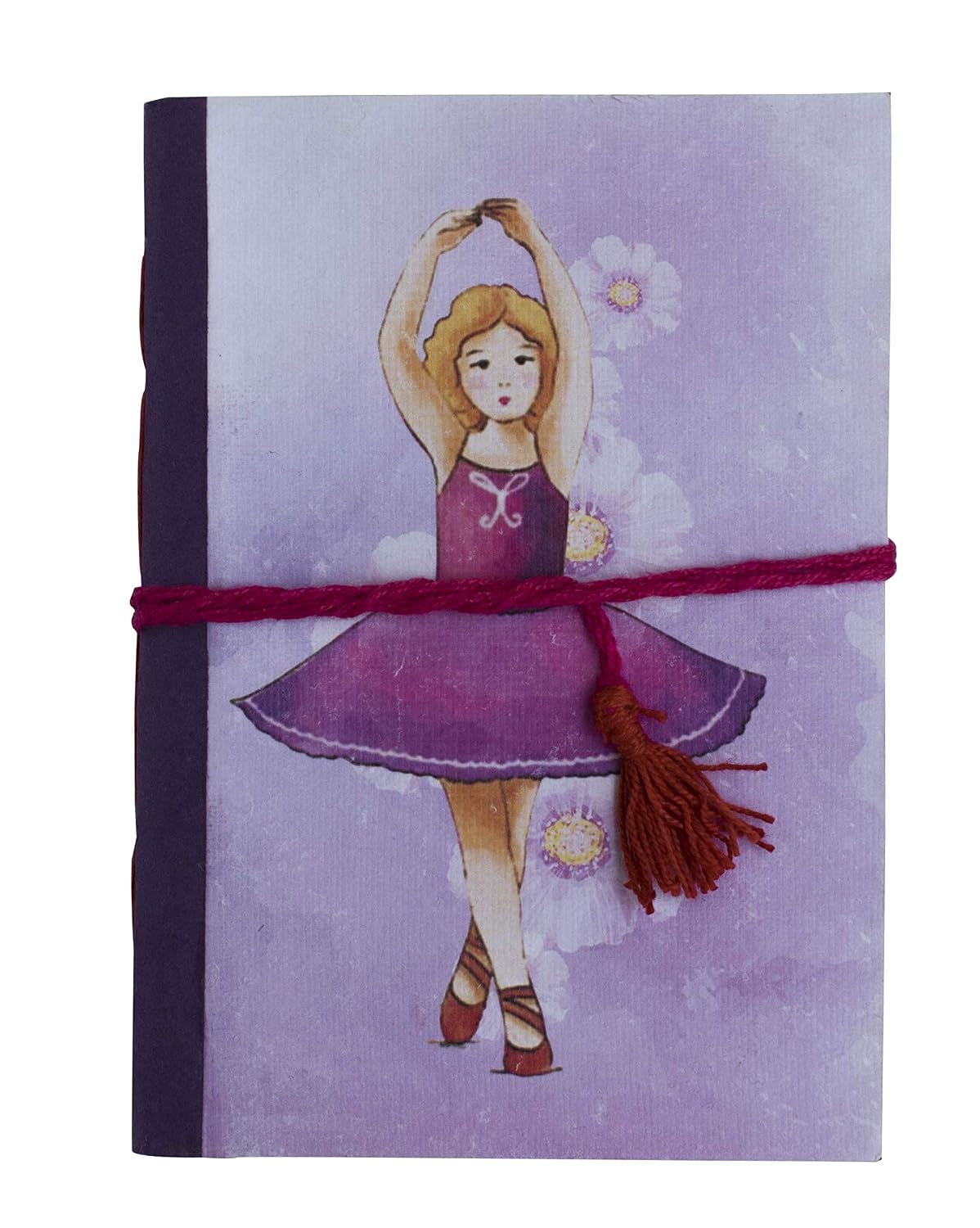SPcreation Dancing Girl Handmade Diary(12.7cm x 17.78 cm)(94 Pages ...