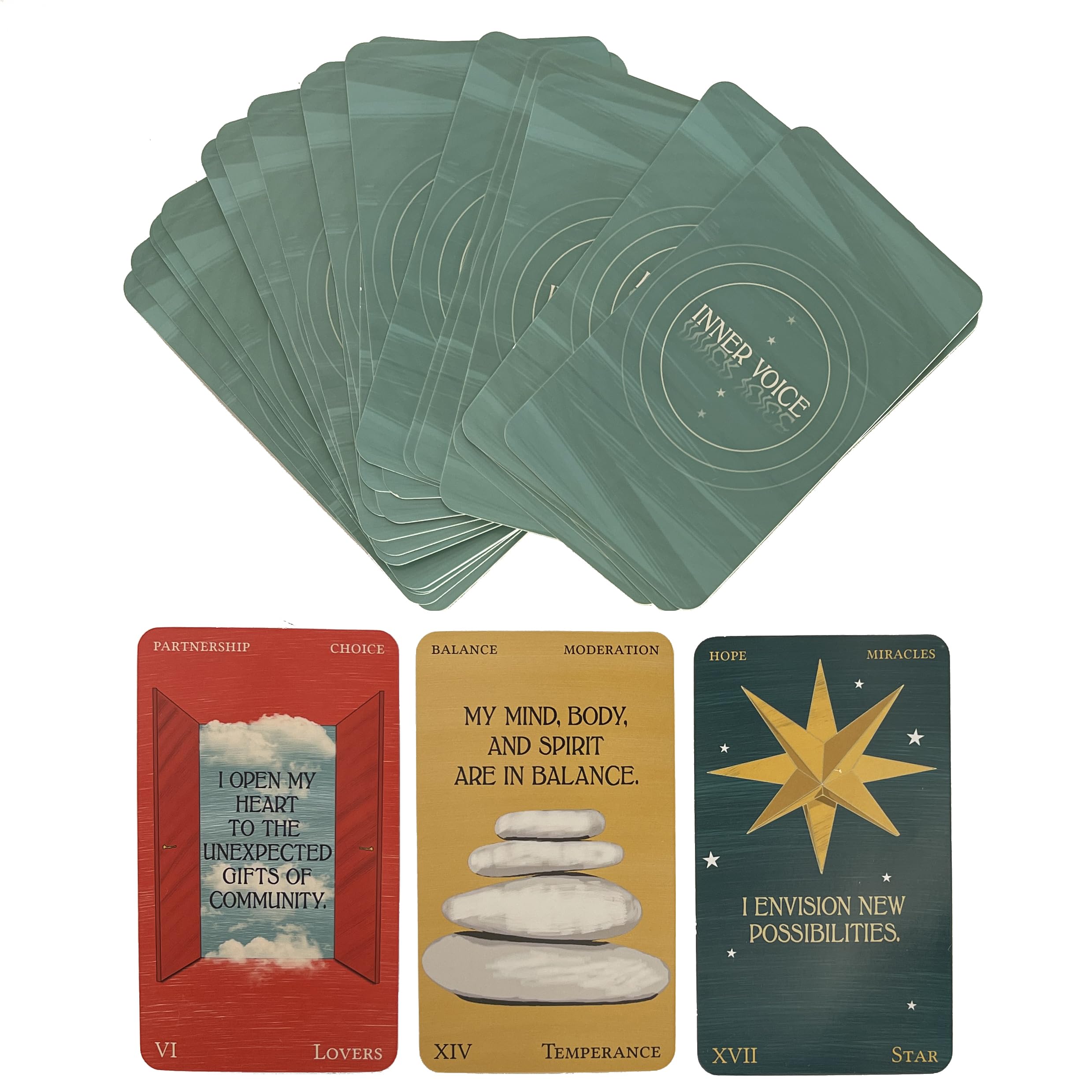 Snapklik.com : Inner Voice: A Tarot Deck Of Affirmations From Unity 78 ...
