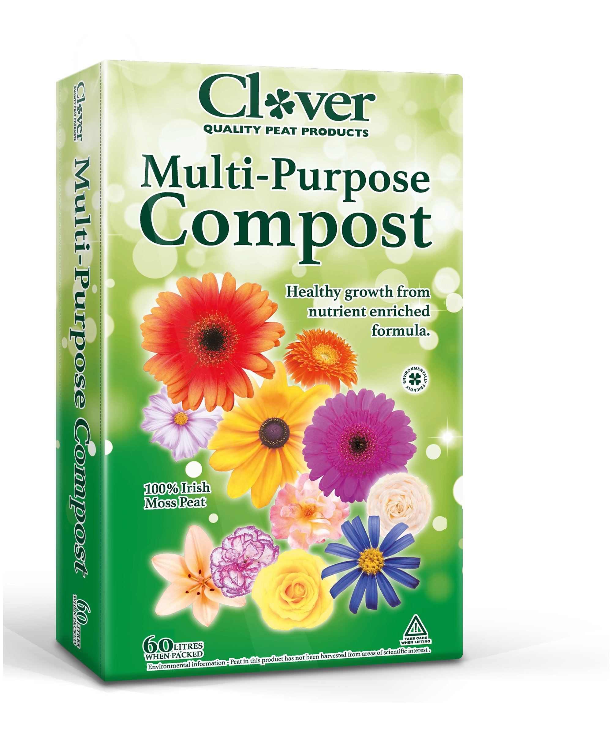 Clover Multi-Purpose Compost 60 litres - Healthy Growth From Nutrient ...