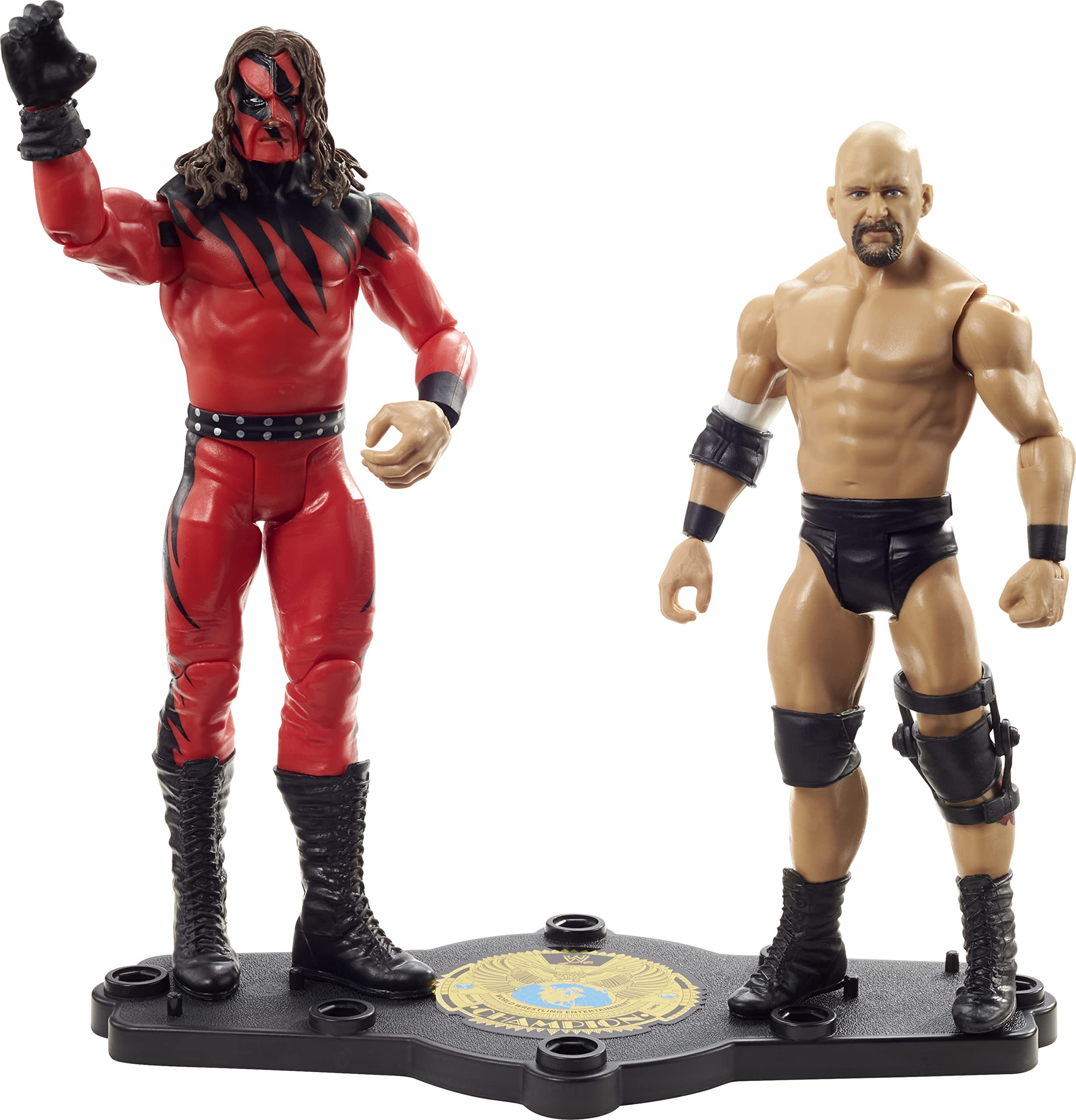 WWE «Stone Cold» Steve Austin vs Kane Championship Sho...B09CFVNRTD ...