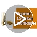 Amazon.com: Stay Fresh Square Cracker Container – Kitchen Discovery ...