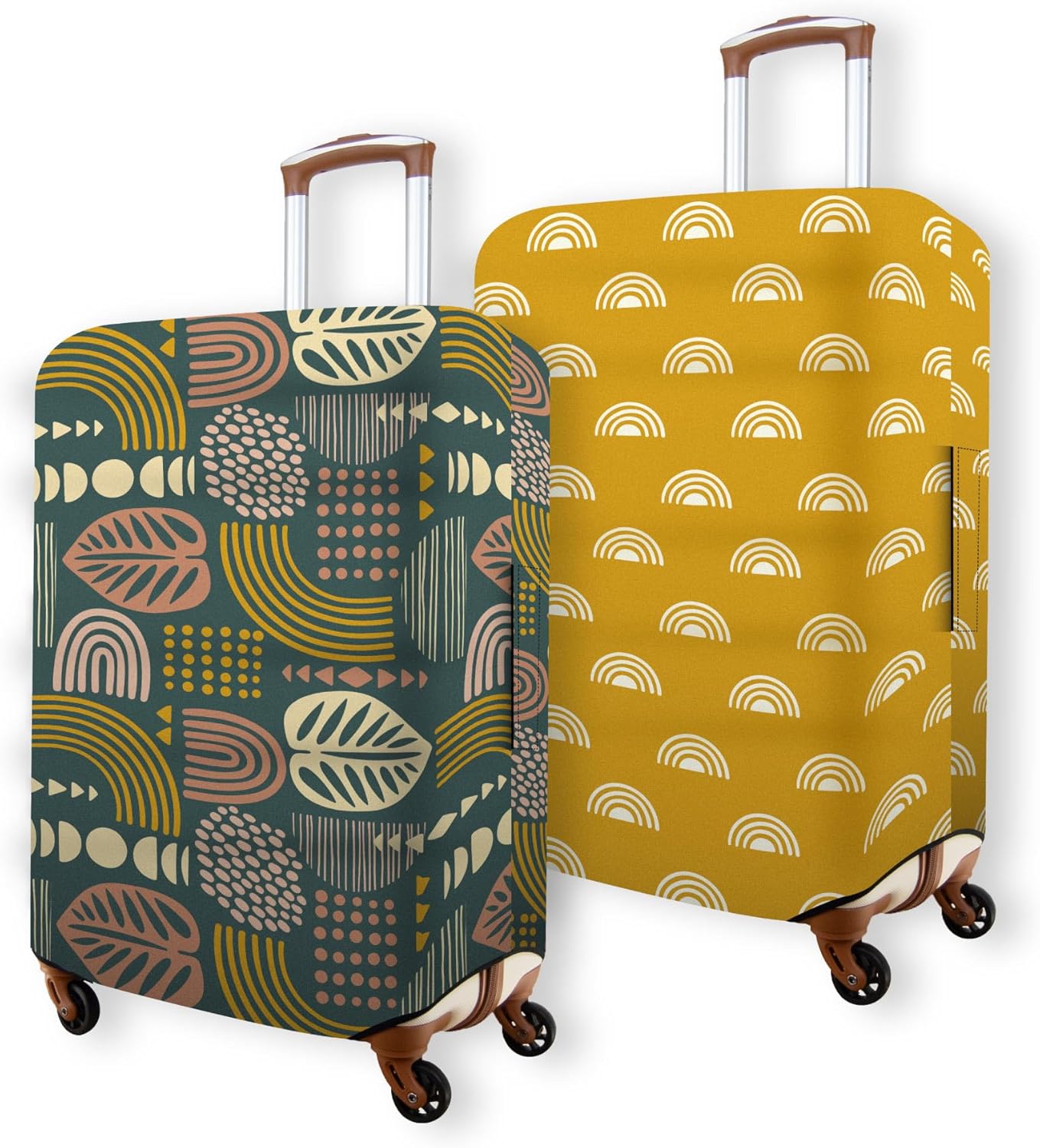 Amazon.com | Kana & Kaili 2-in-1 Reversible Luggage Cover | Stylish ...