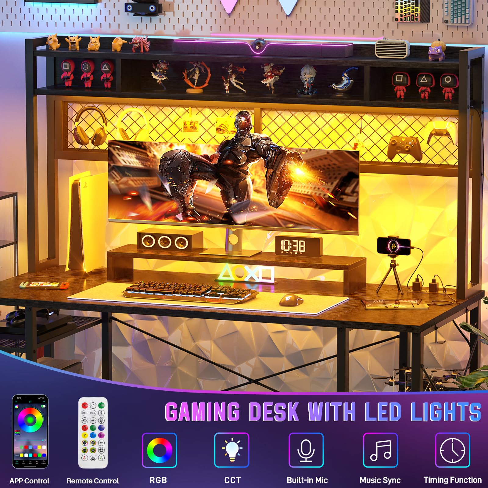 Snapklik.com : iSunirm Gaming Desk