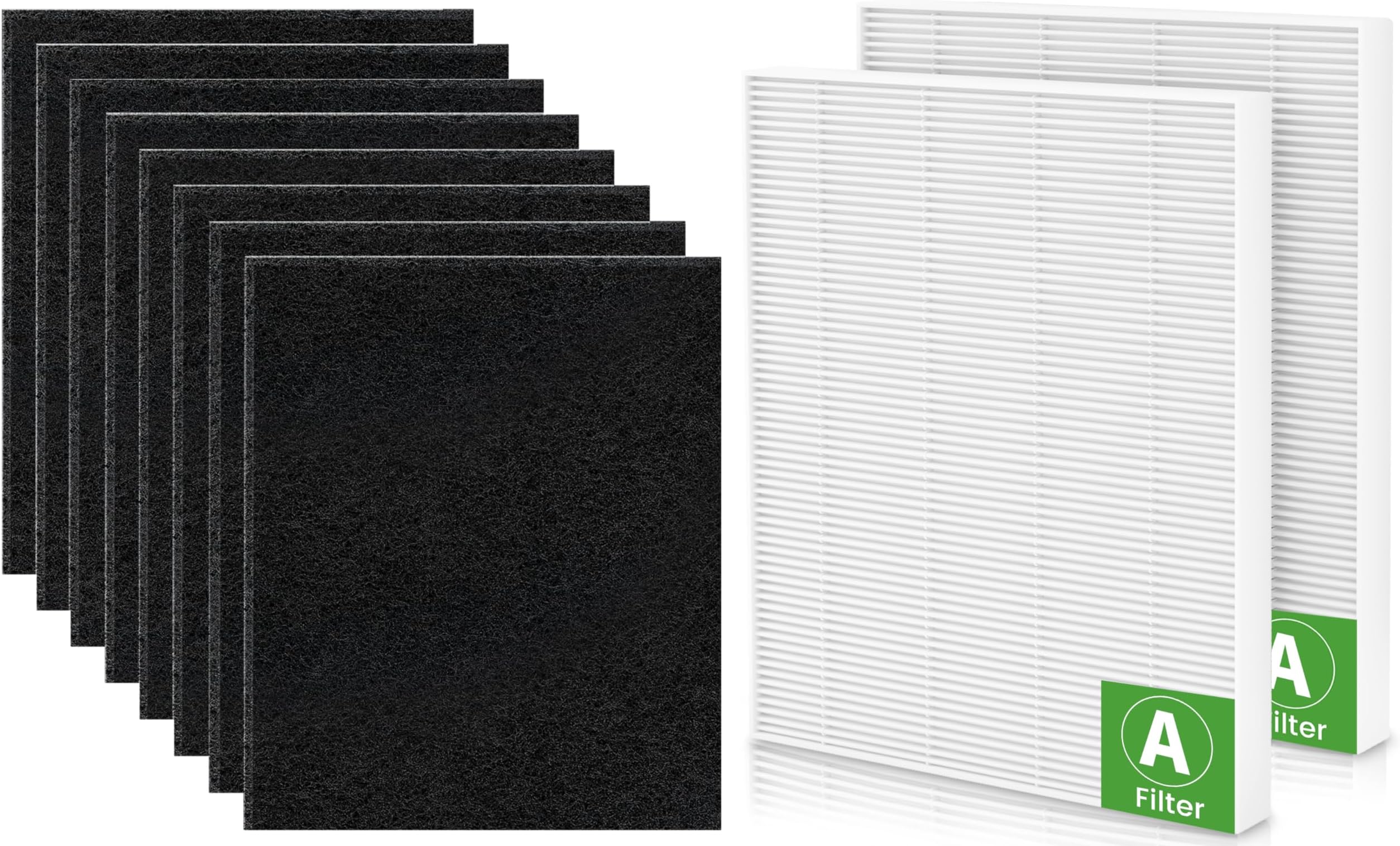Amazon.com: Nispira Activated Carbon Pre-Filters Replacement Compatible ...