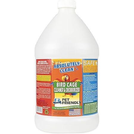 Amazon.com: Absolutely Clean Amazing Bird Cage Cleaner and Deodorizer ...