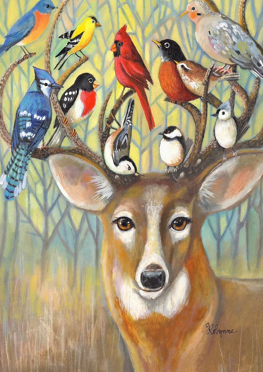 Toland Home Garden 1012481 Nature's Greeting Deer Flag 28x40 Inch ...