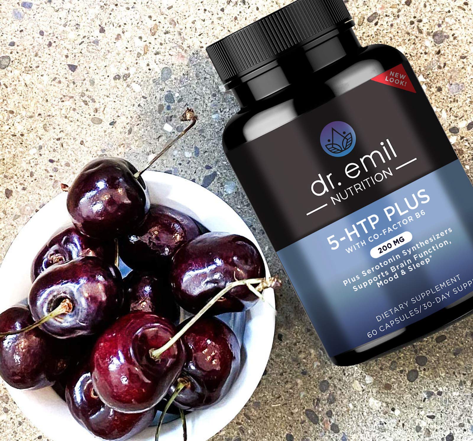 Buy Dr. Emil Nutrition200 MG 5-HTP Plus Formula for Mood, Stress, and ...