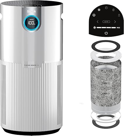 Amazon.com: SHARK UA205 Nanoseal HEPA Air Purifier MAX with Clean Sense ...