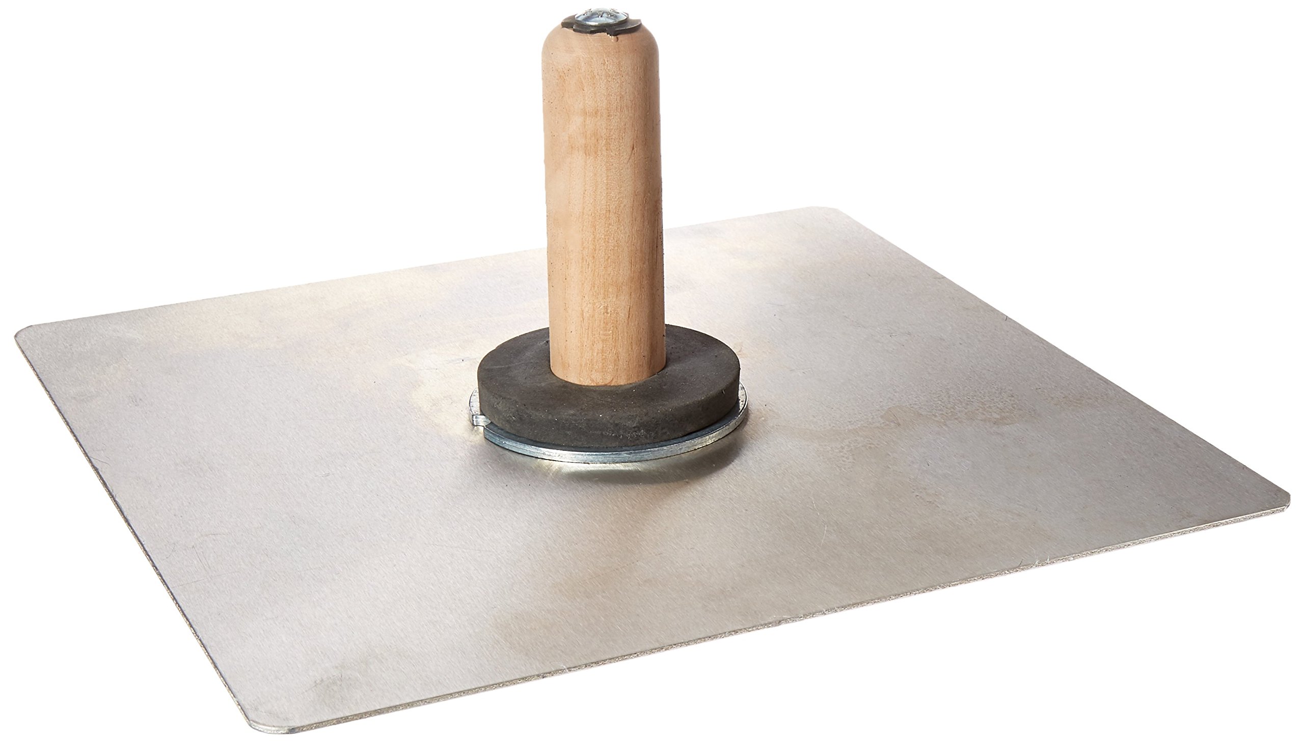 Kraft Tool PL264 14"x14" Professional Magnesium Hawk w/Wood Handle ...