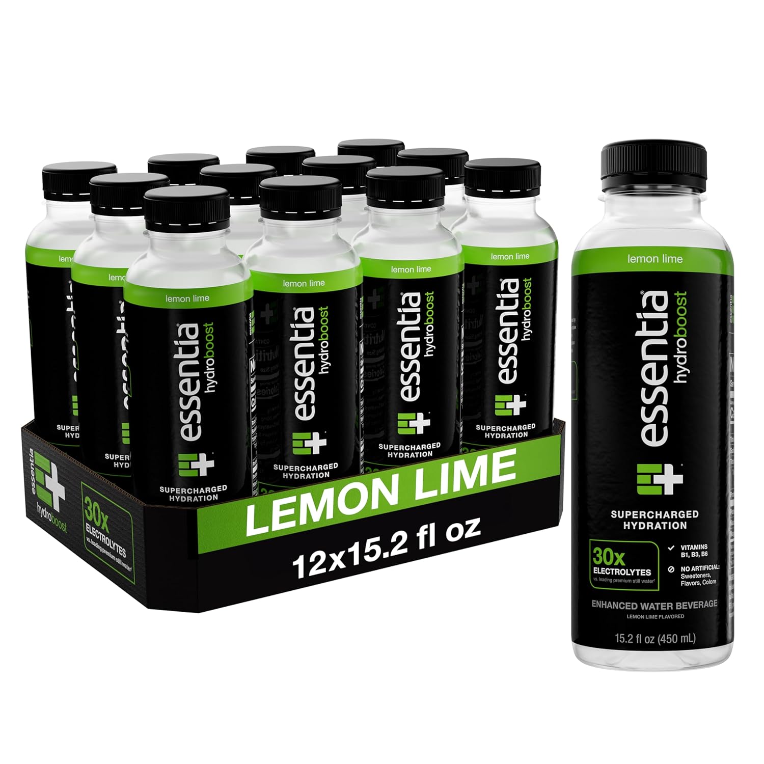 ((BEST BY , 01/17/2025))NEW Essentia Hydroboost Enhanced Bottled Water ...