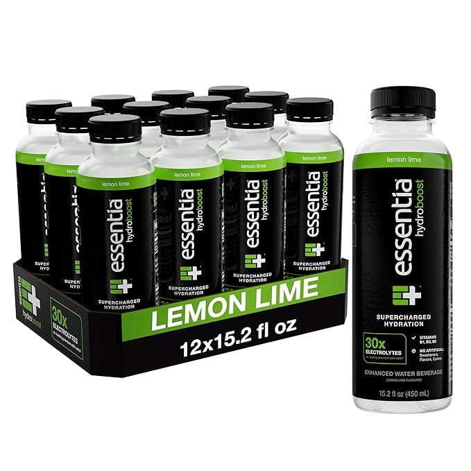 Amazon.com: NEW Essentia Hydroboost Enhanced Bottled Water, 15.2 fl. oz ...