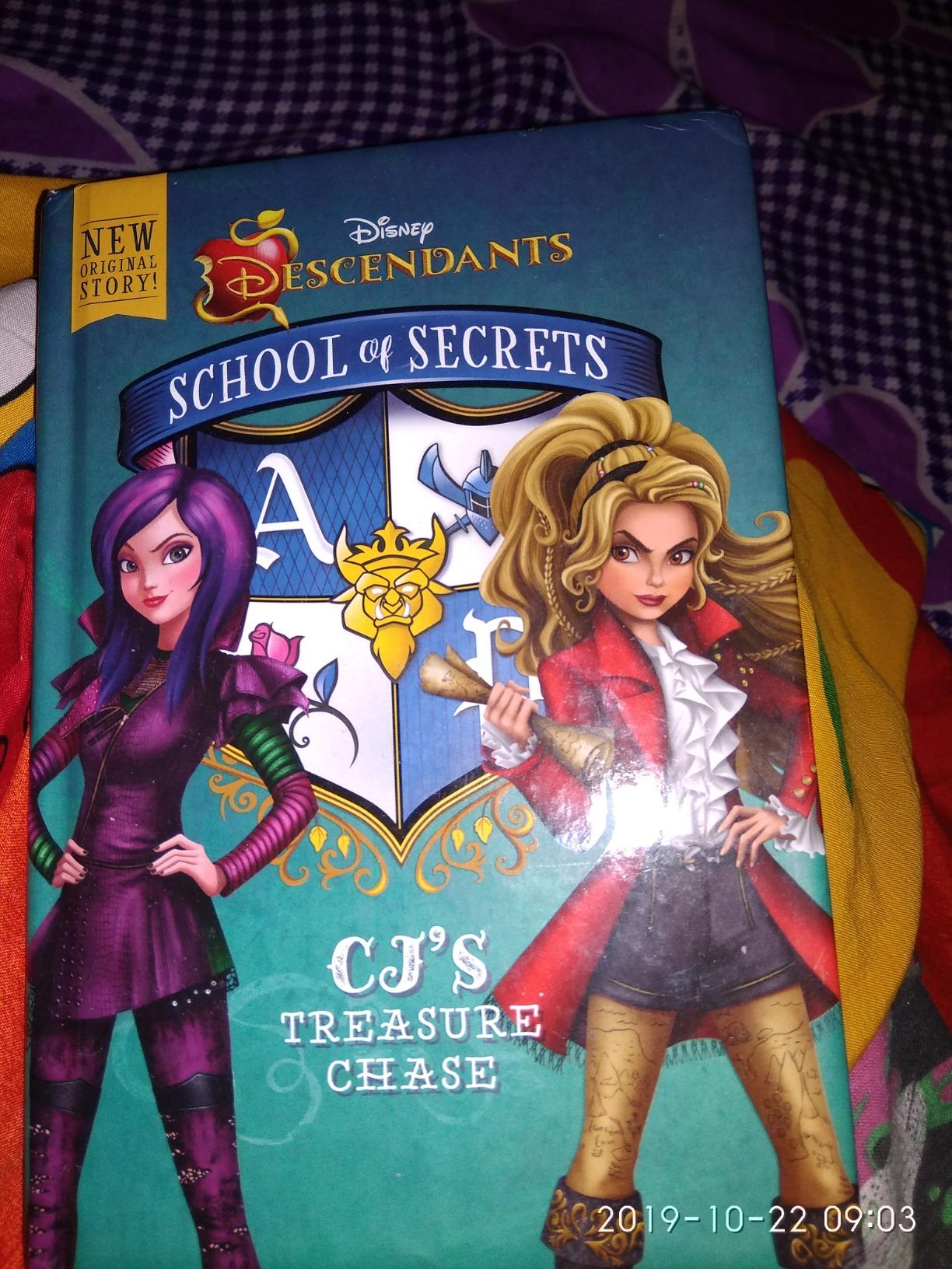 Buy School of Secrets: Cj's Treasure Chase (Disney Descendants) Book ...